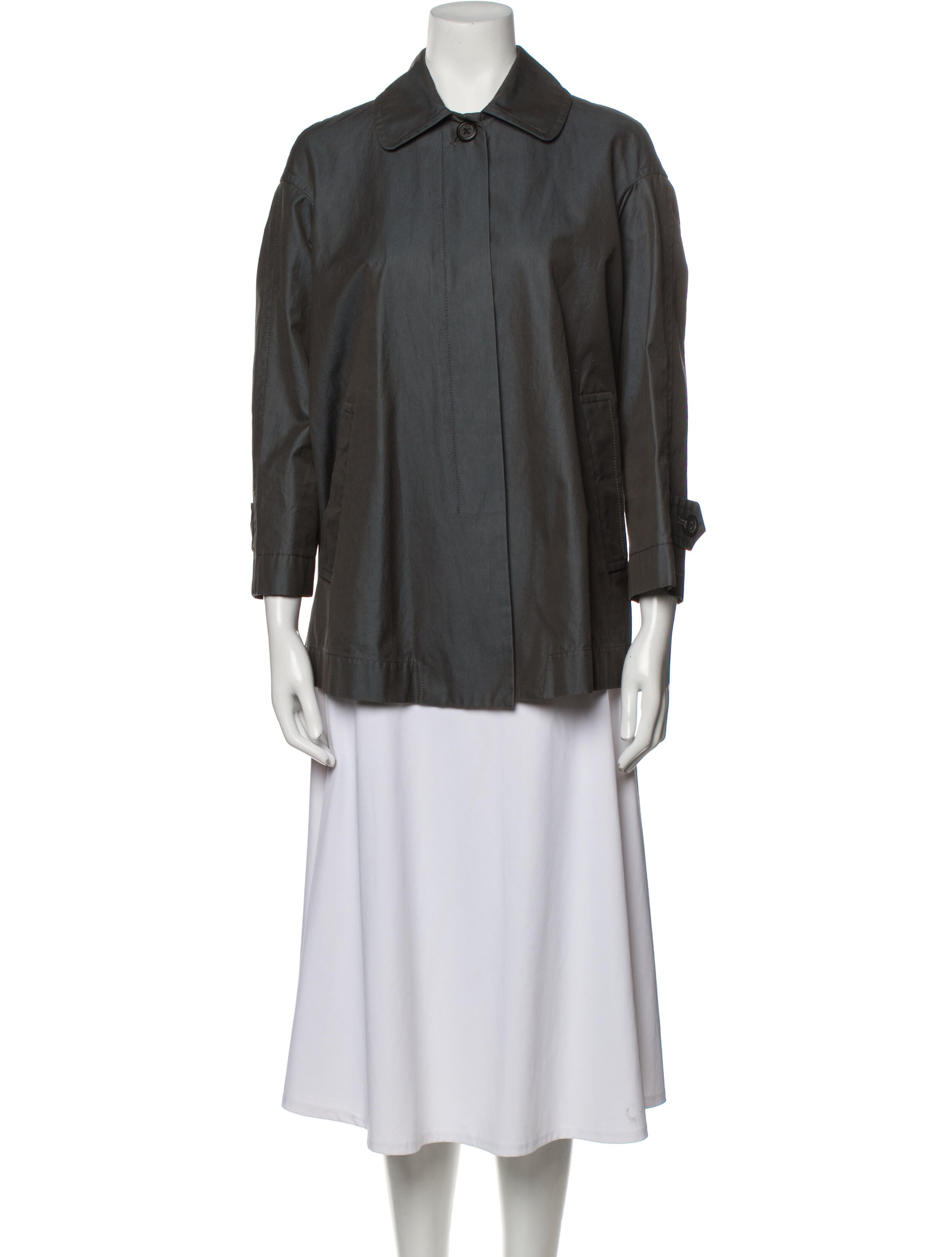 Marc Jacobs Utility Jacket - Grey Jackets, Clothing - MAR150538 | The ...