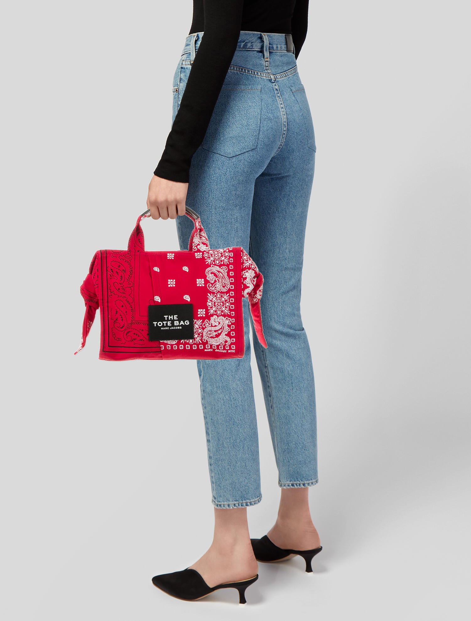 Marc Jacobs Handkerchief Print The Tote Bag - Red Totes, Handbags ...