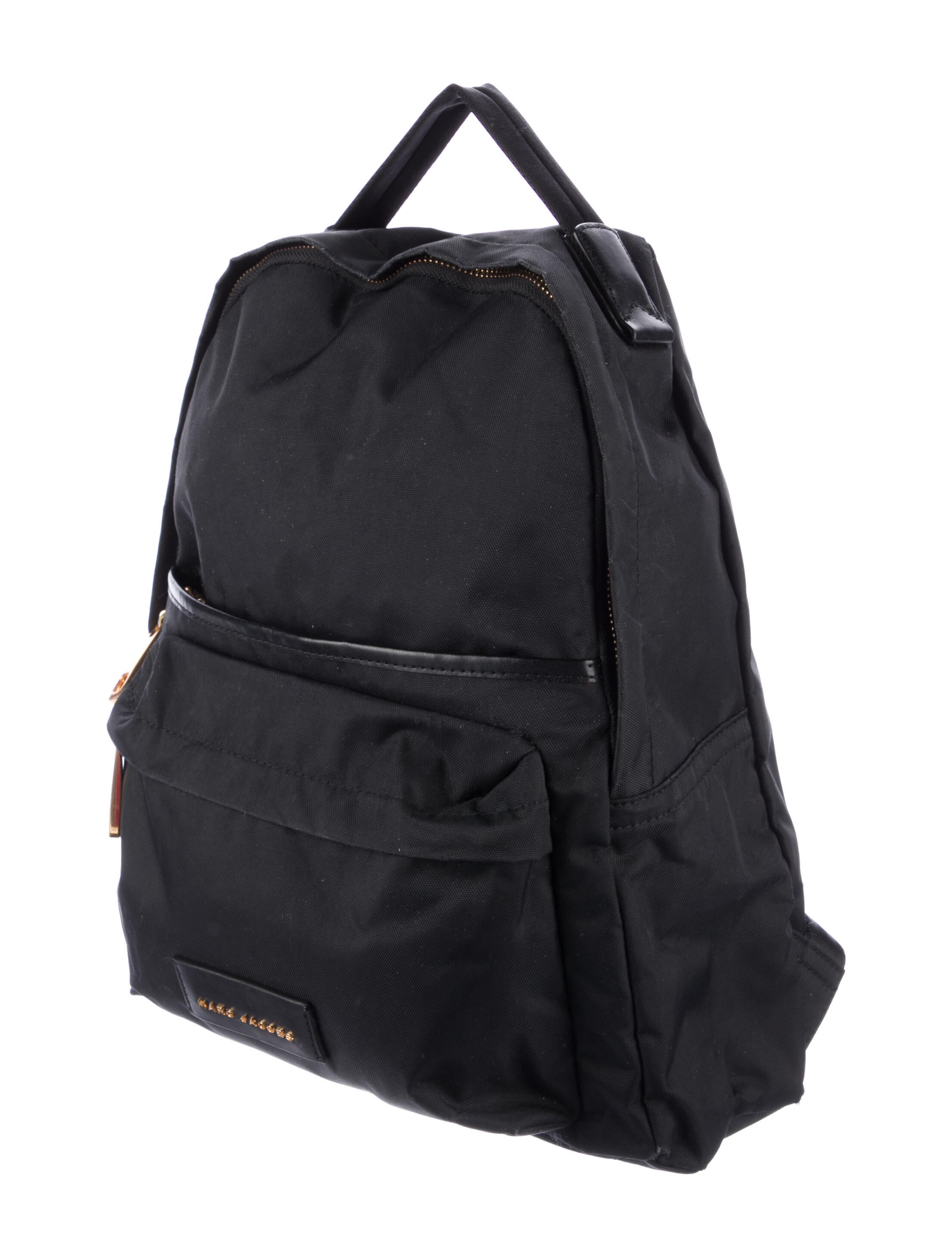 Marc Jacobs Nylon Backpack - Black Backpacks, Handbags - MAR152726 ...