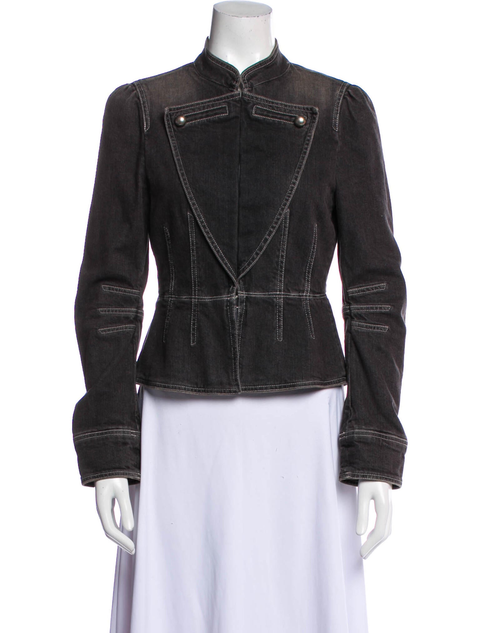 Marc Jacobs Denim Jacket - Black Jackets, Clothing - MAR162422 | The ...