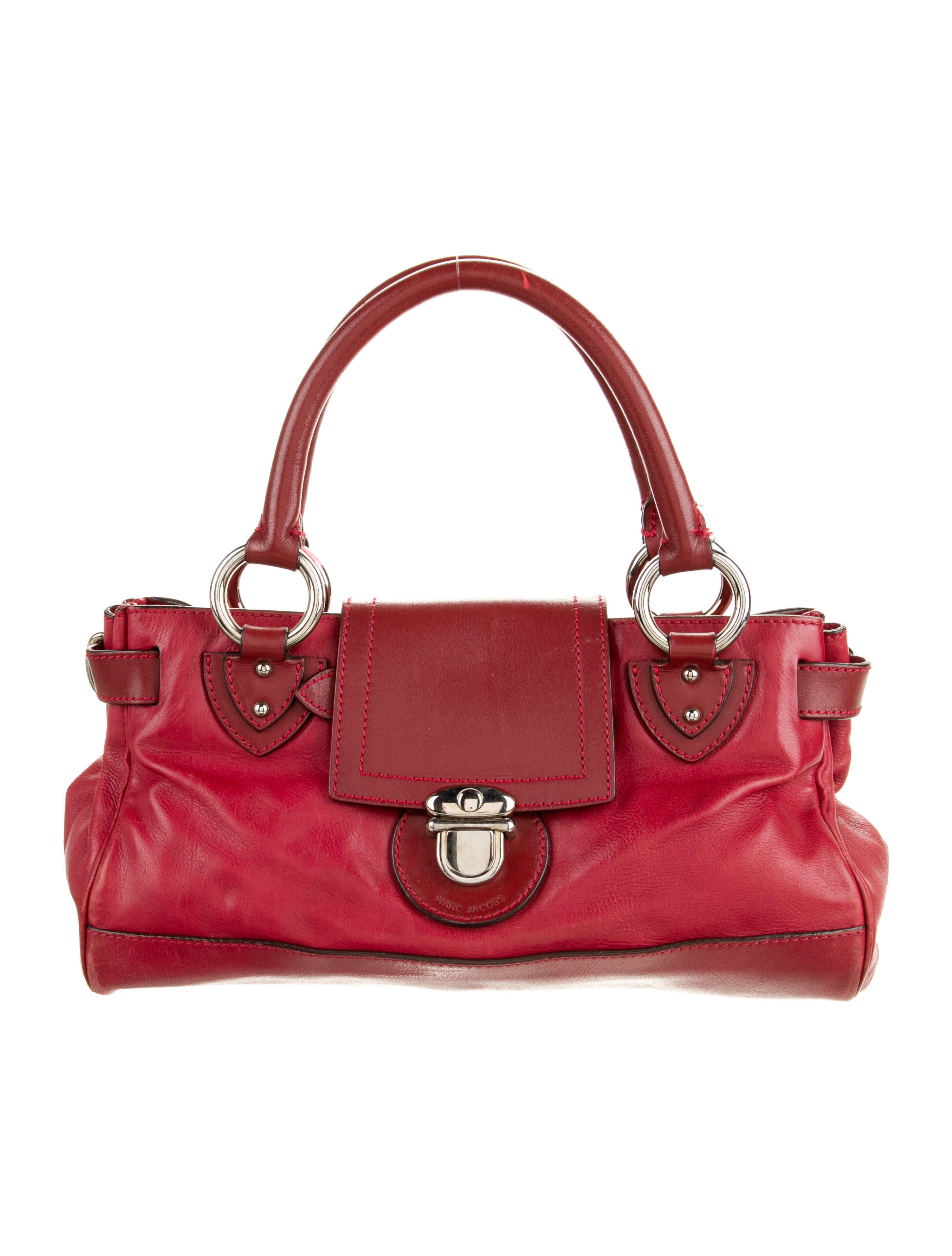 Marc Jacobs Leather Handle Bag - Red Handle Bags, Handbags - MAR165065 ...