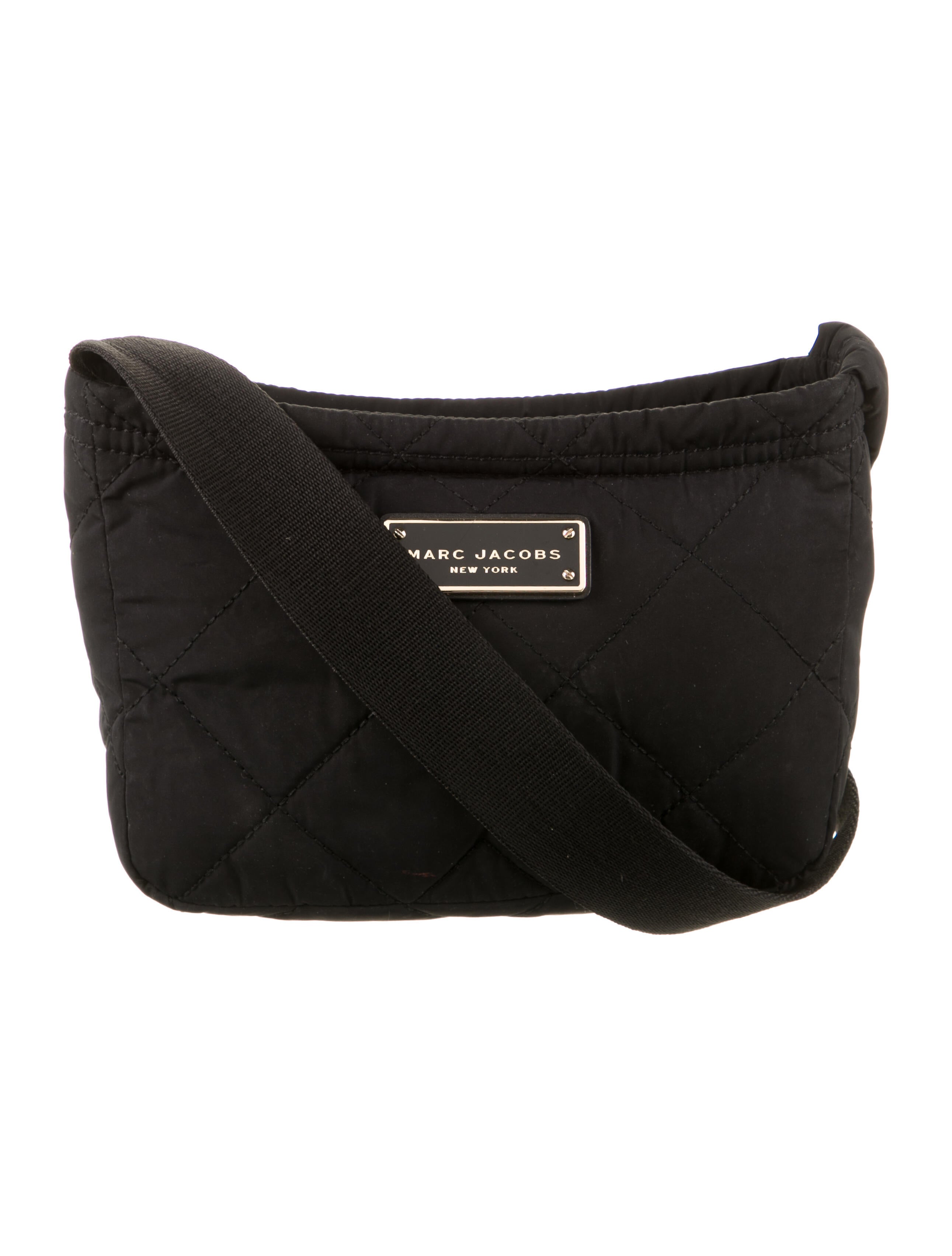 Marc Jacobs Quilted Nylon Crossbody Bag - Black Crossbody Bags ...