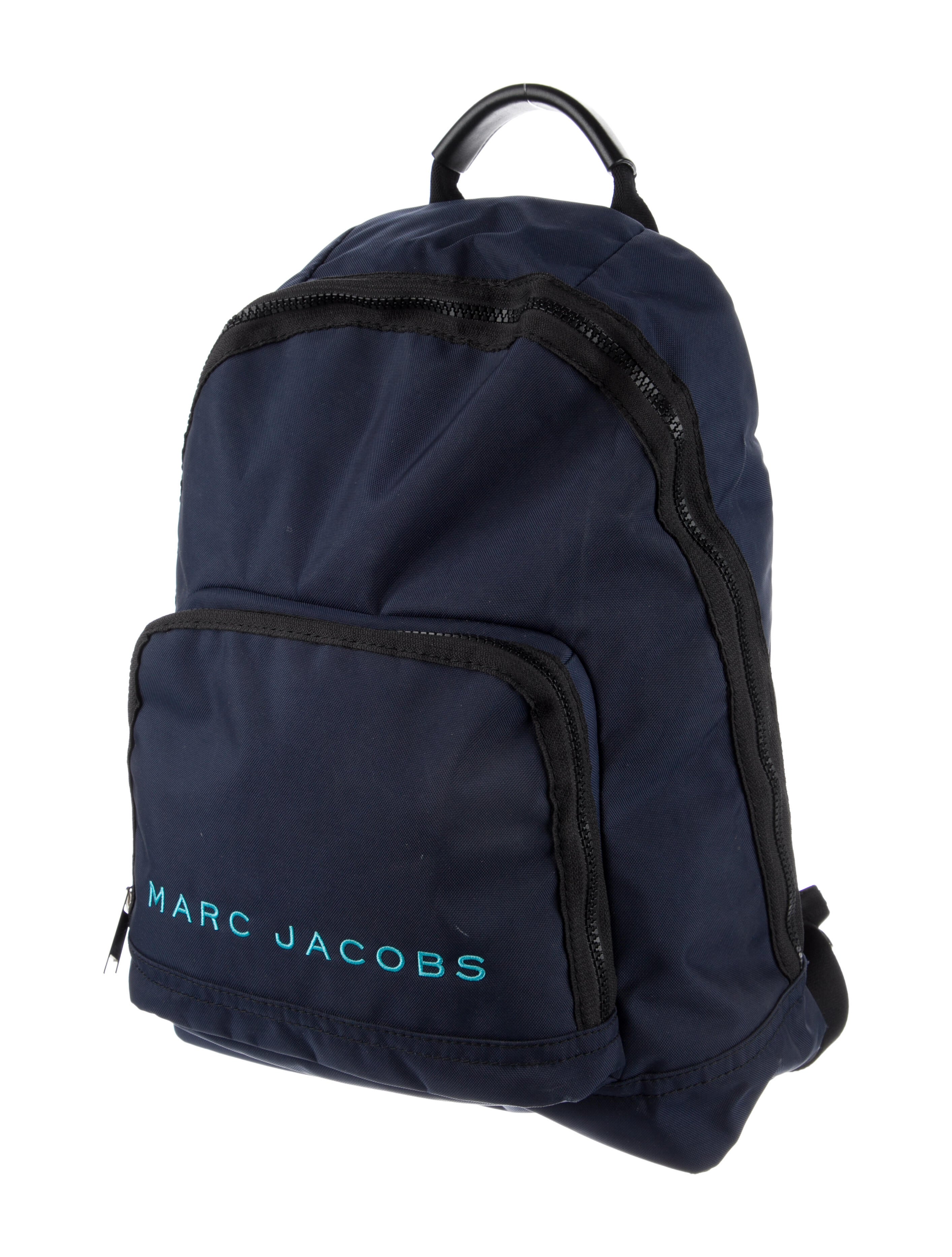 Marc Jacobs Canvas Backpack Bag - Blue Backpacks, Handbags - MAR171499 ...