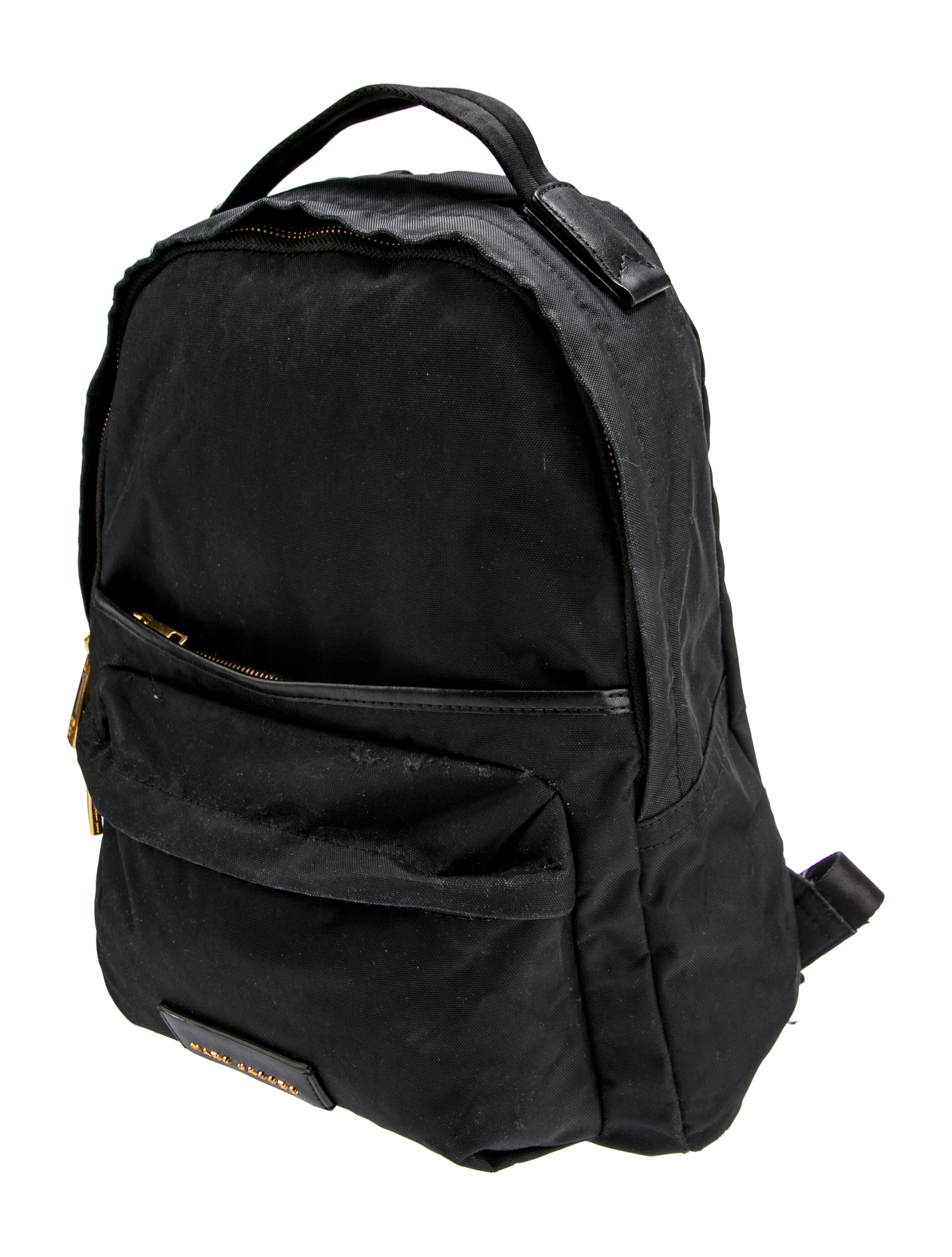 Marc Jacobs Nylon Backpack - Black Backpacks, Handbags - MAR172400 ...