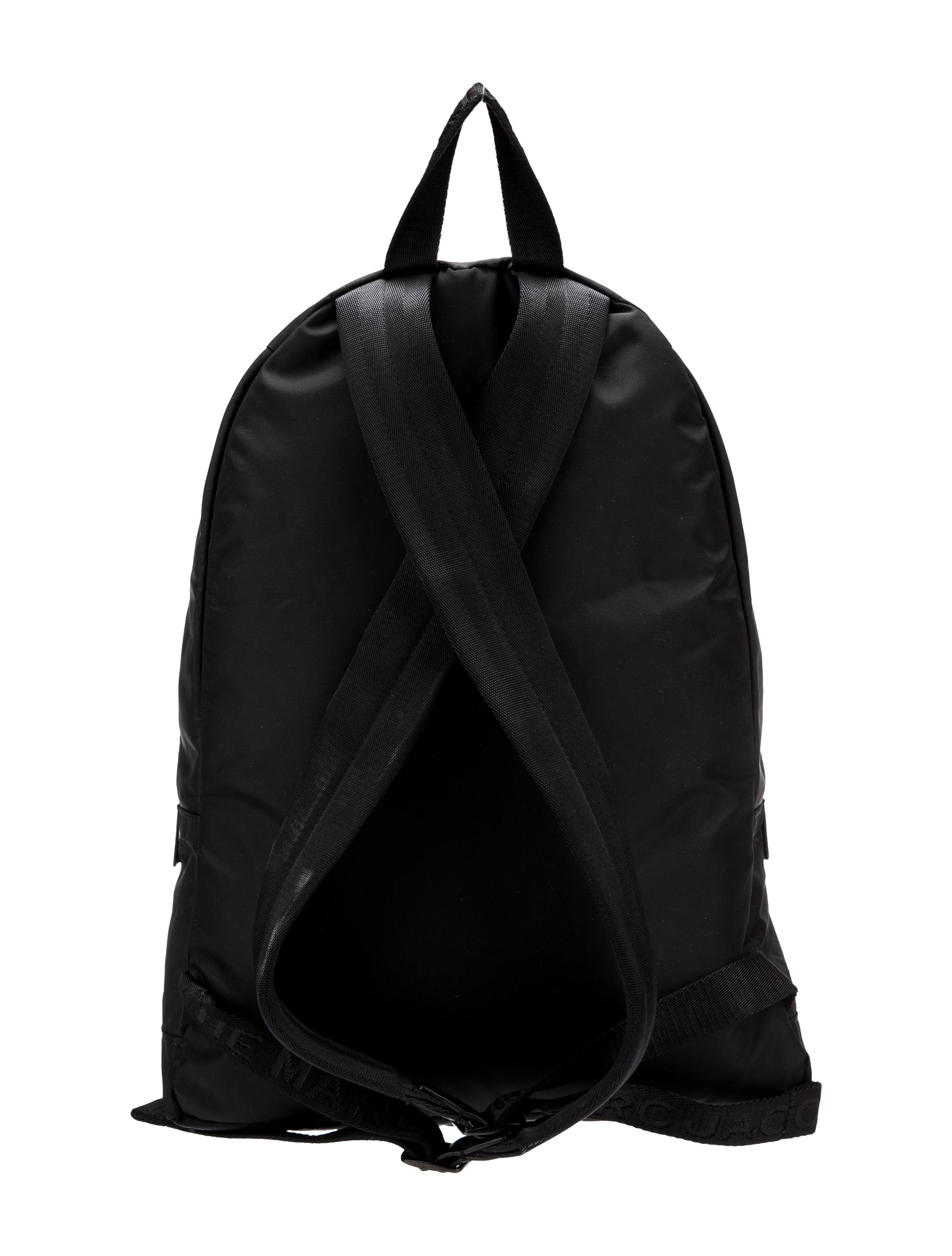 Marc Jacobs Nylon Backpack - Black Backpacks, Handbags - MAR173510 ...