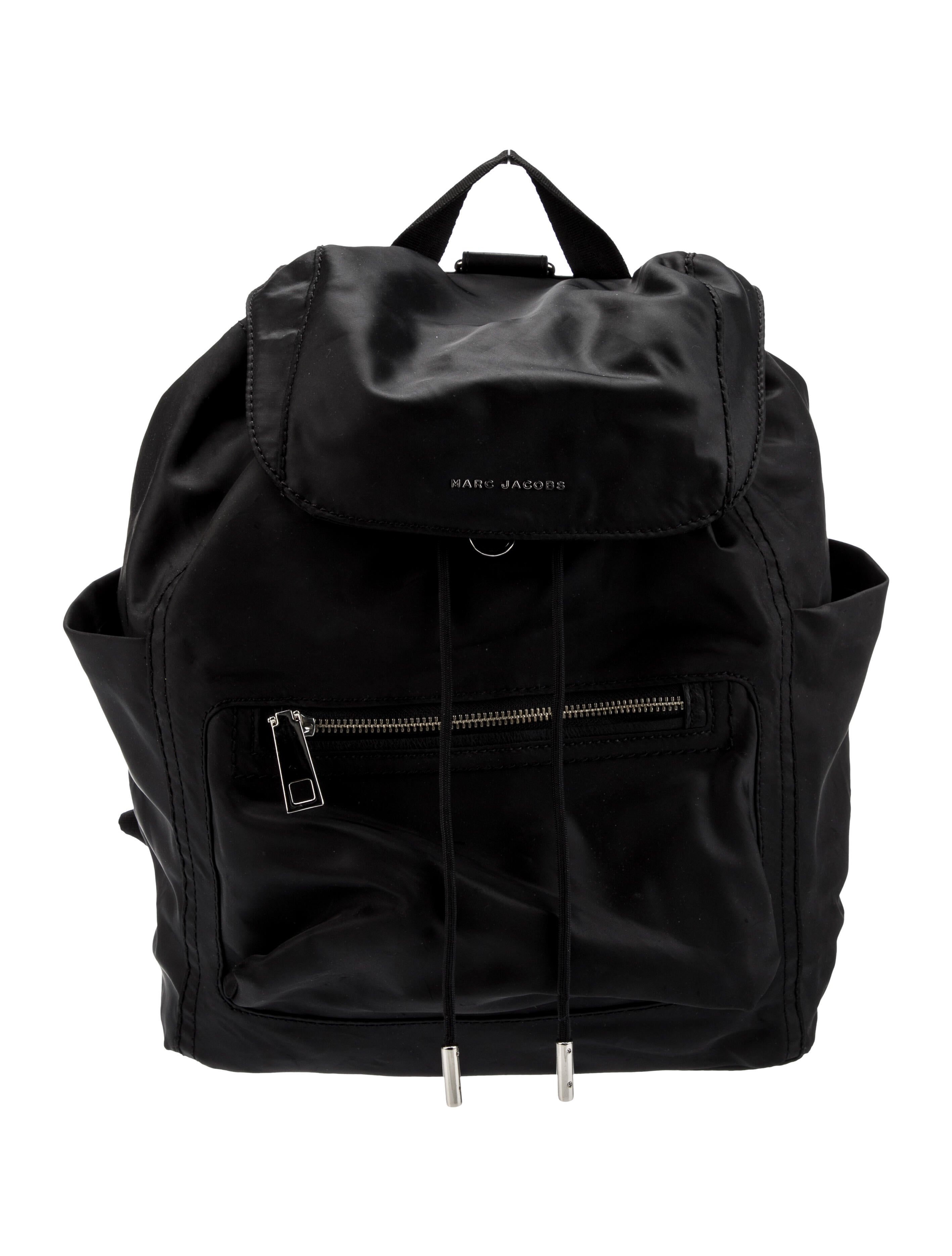 Marc Jacobs Nylon Backpack - Black Backpacks, Handbags - MAR176761 ...