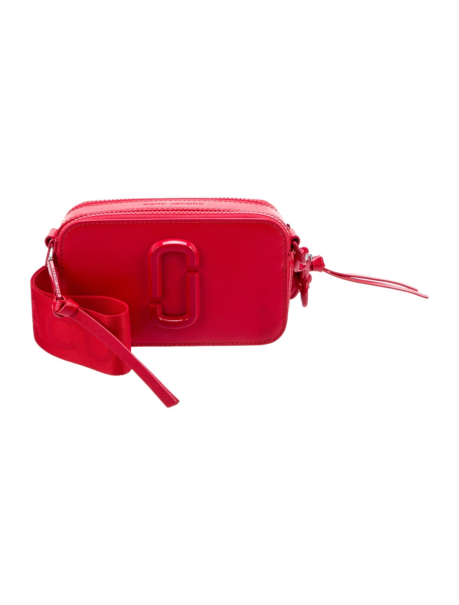 Marc Jacobs Saffiano Leather Crossbody Bag - Red Crossbody Bags ...