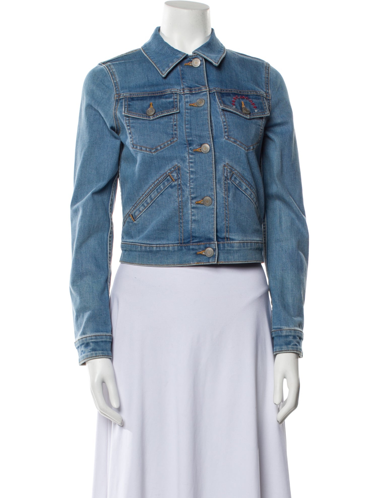 Marc Jacobs Denim Jacket - Blue Jackets, Clothing - MAR183282 | The ...