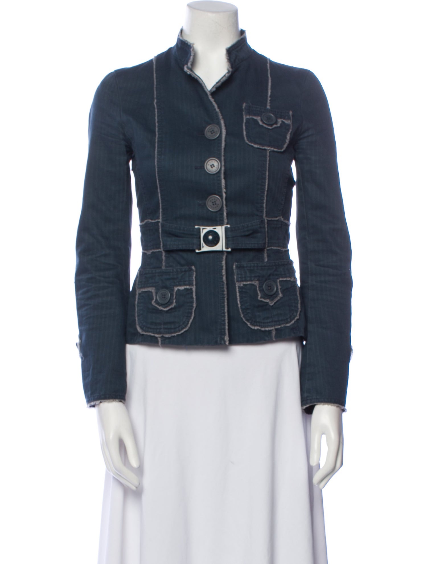 Marc Jacobs Denim Jacket - Blue Jackets, Clothing - MAR184299 | The ...