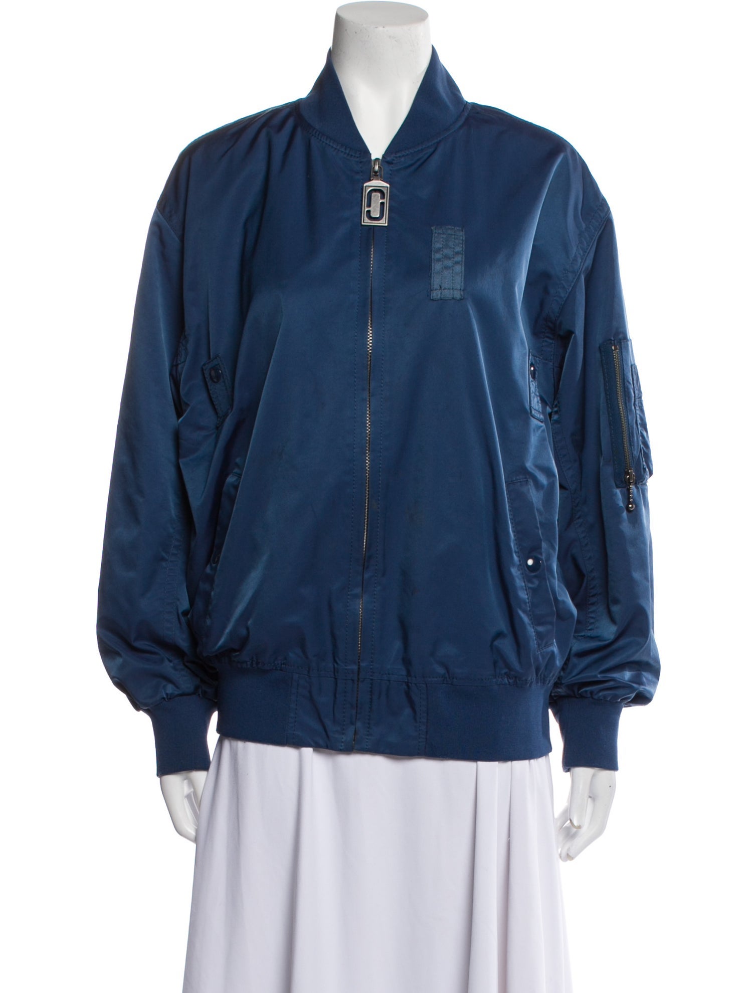 Marc Jacobs Bomber Jacket - Blue Jackets, Clothing - MAR184518 | The ...