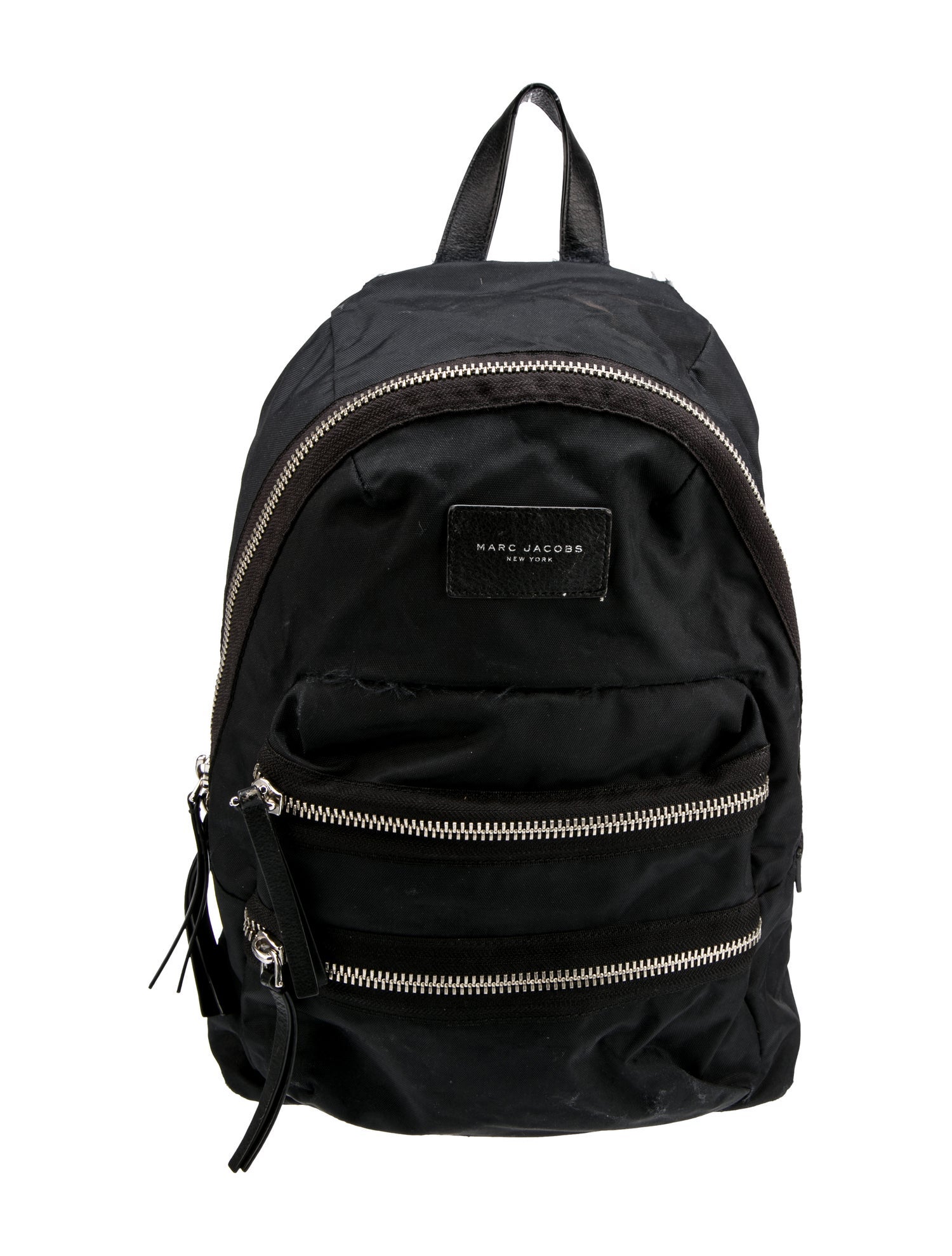 Marc Jacobs Nylon Backpack - Black Backpacks, Handbags - MAR185961 ...