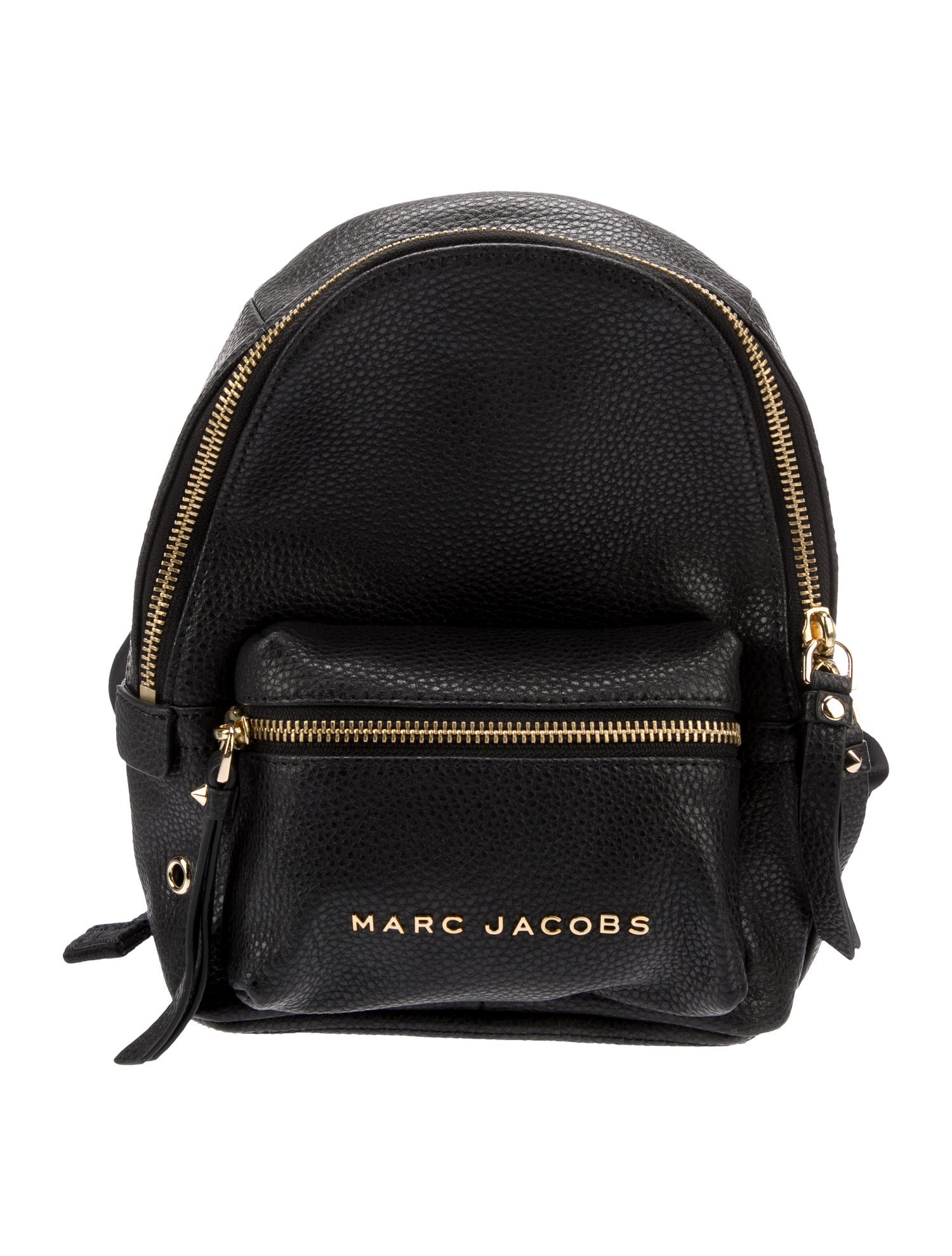 Marc Jacobs Leather Backpack w/Tags - Black Backpacks, Handbags ...