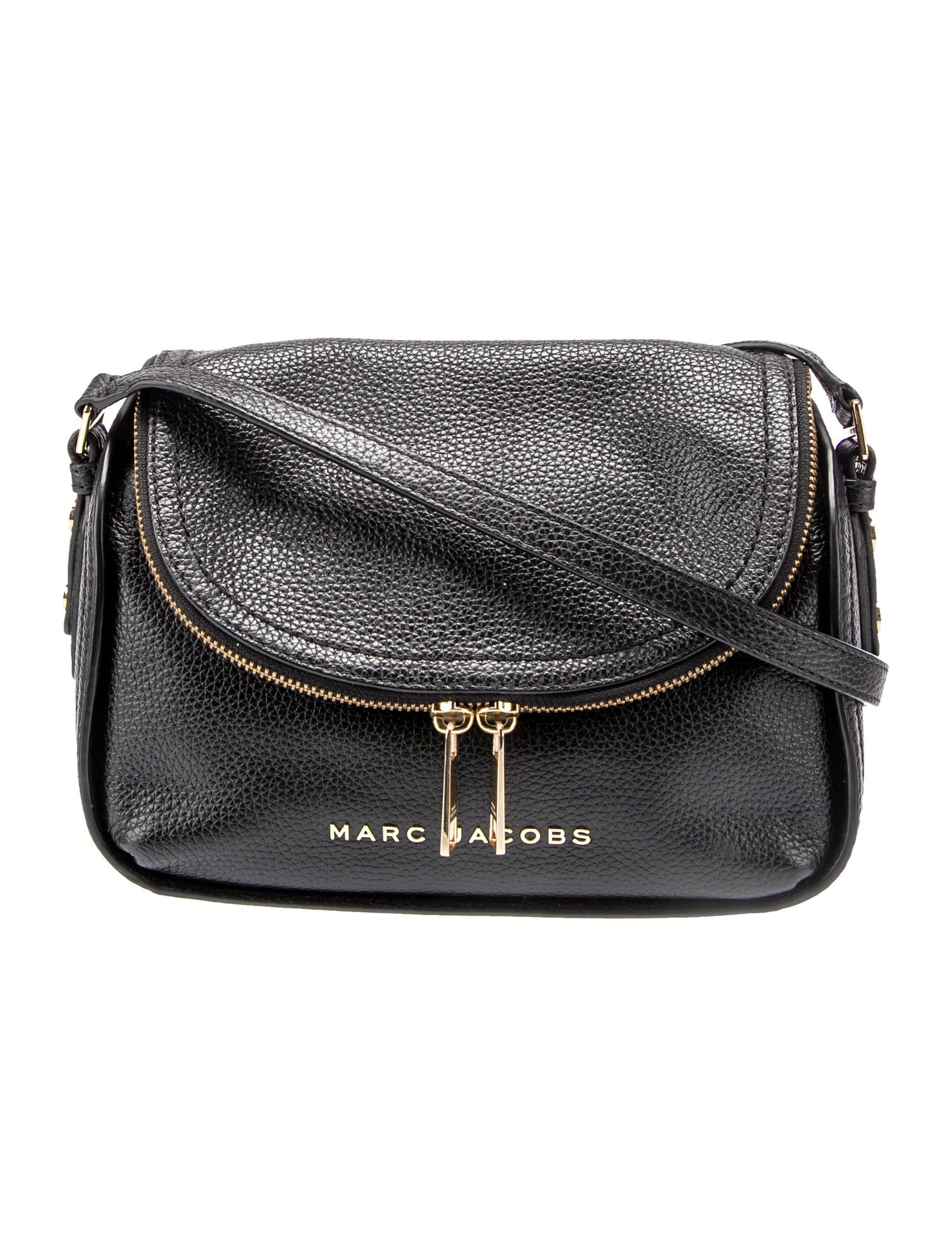 Marc Jacobs Leather Crossbody Bag - Black Crossbody Bags, Handbags ...
