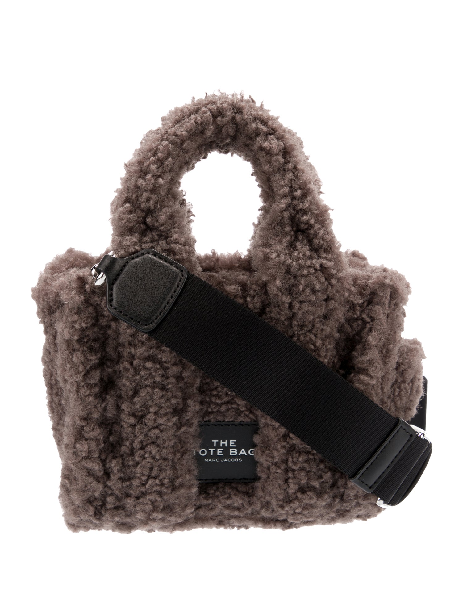 Marc Jacobs Shearling Handle Bag w/Tags - Grey Handle Bags, Handbags ...