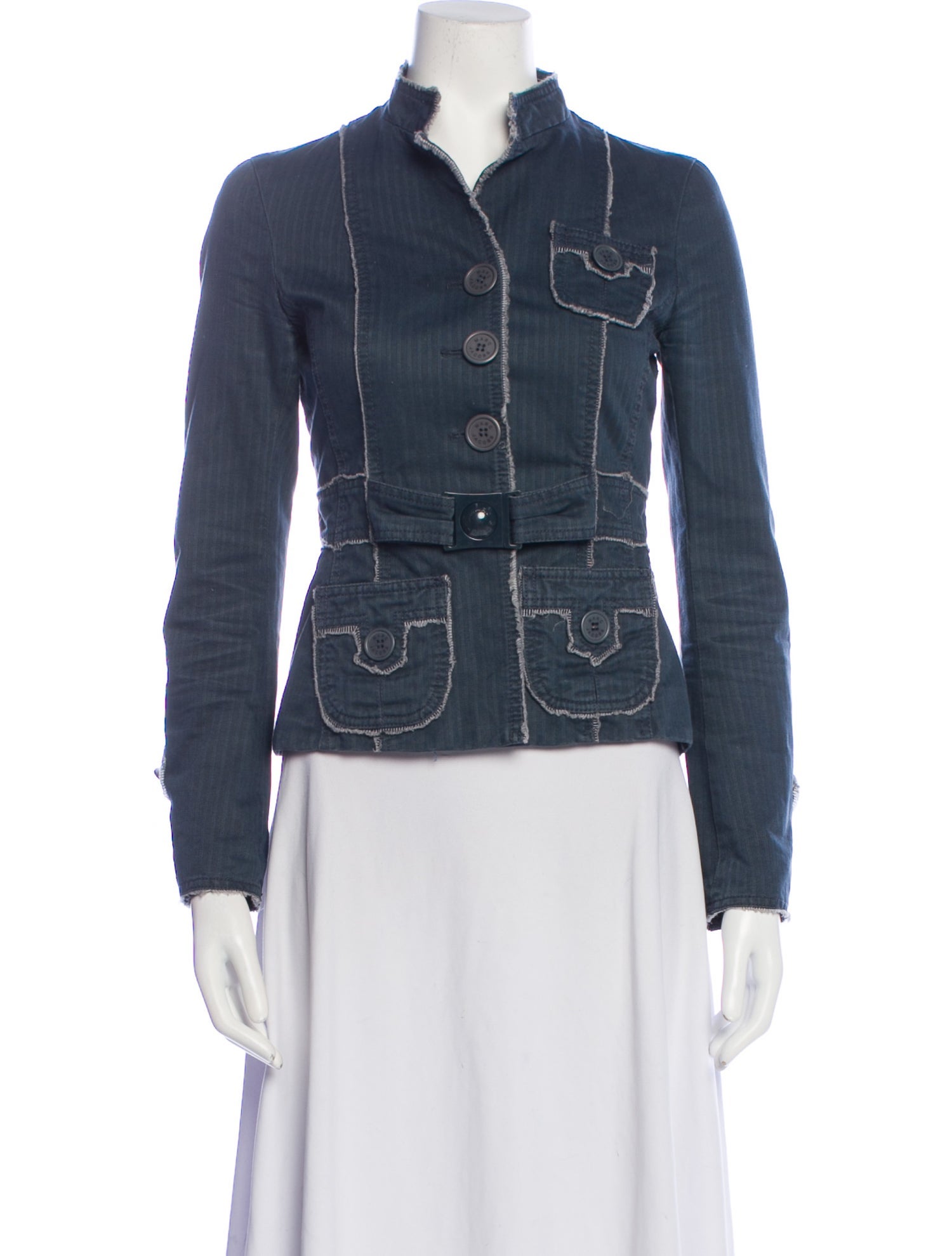 Marc Jacobs Denim Jacket - Blue Jackets, Clothing - MAR191349 | The ...