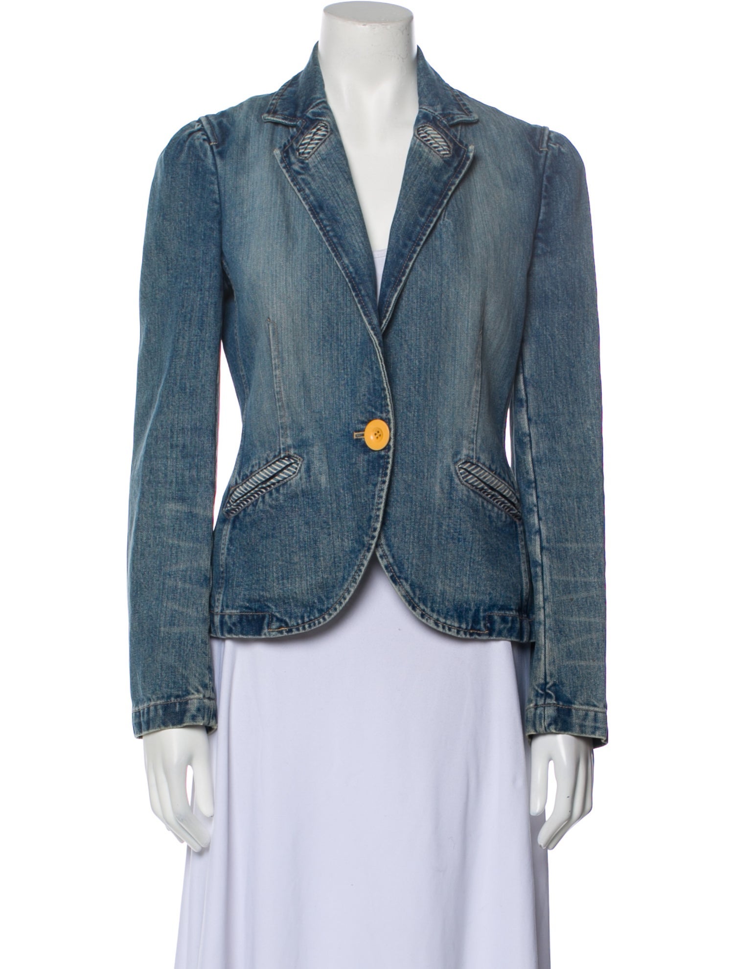 Marc Jacobs Denim Jacket - Blue Jackets, Clothing - MAR191923 | The ...
