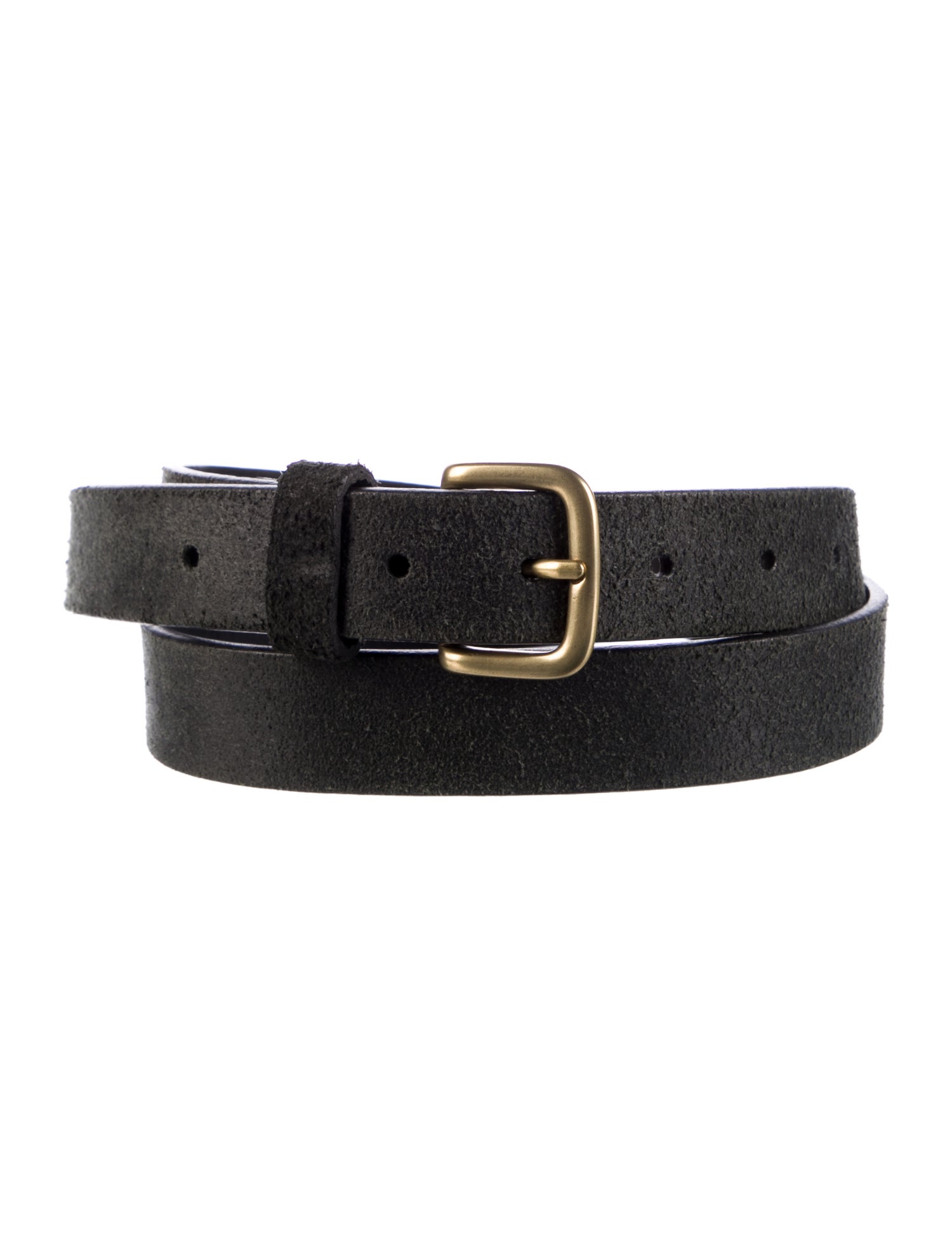 Marc Jacobs Leather Belt - Black Belts, Accessories - MAR193548 | The ...