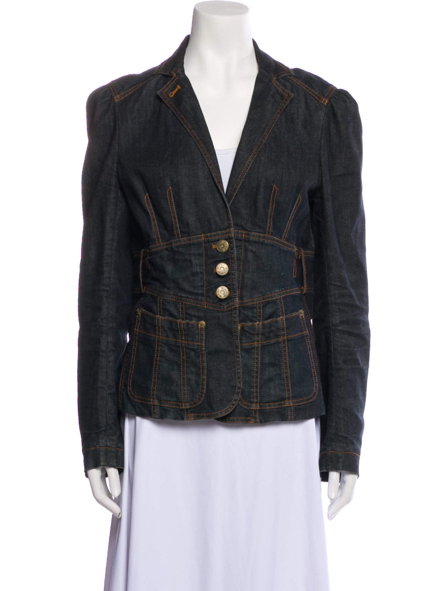 Marc Jacobs Denim Jacket - Blue Jackets, Clothing - MAR194213 | The ...