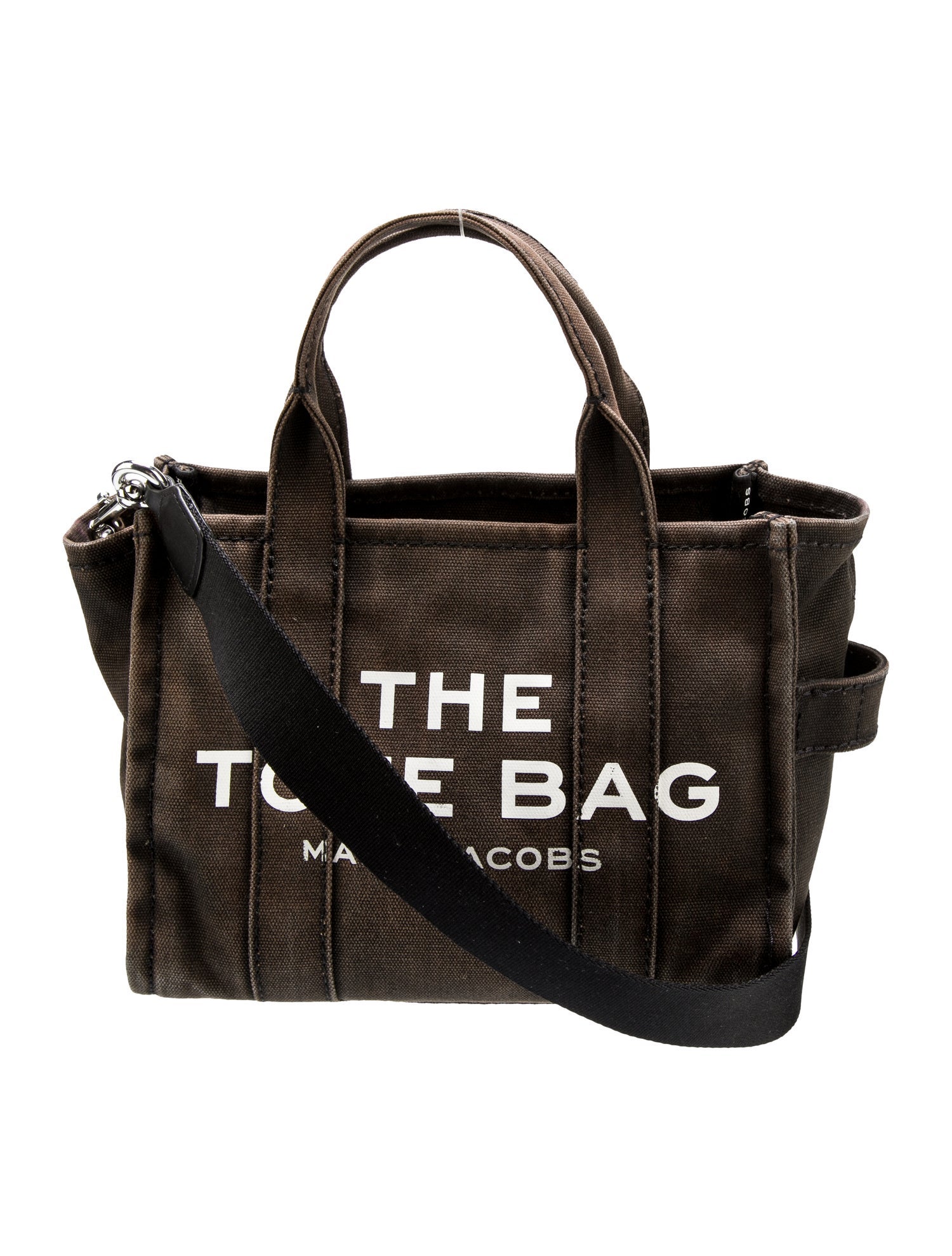 Marc Jacobs Canvas Tote Bag - Black Totes, Handbags - MAR194654 | The ...
