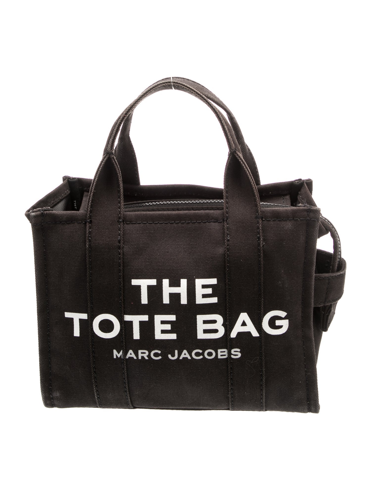 Marc Jacobs Canvas Tote Bag - Black Totes, Handbags - MAR196461 | The ...