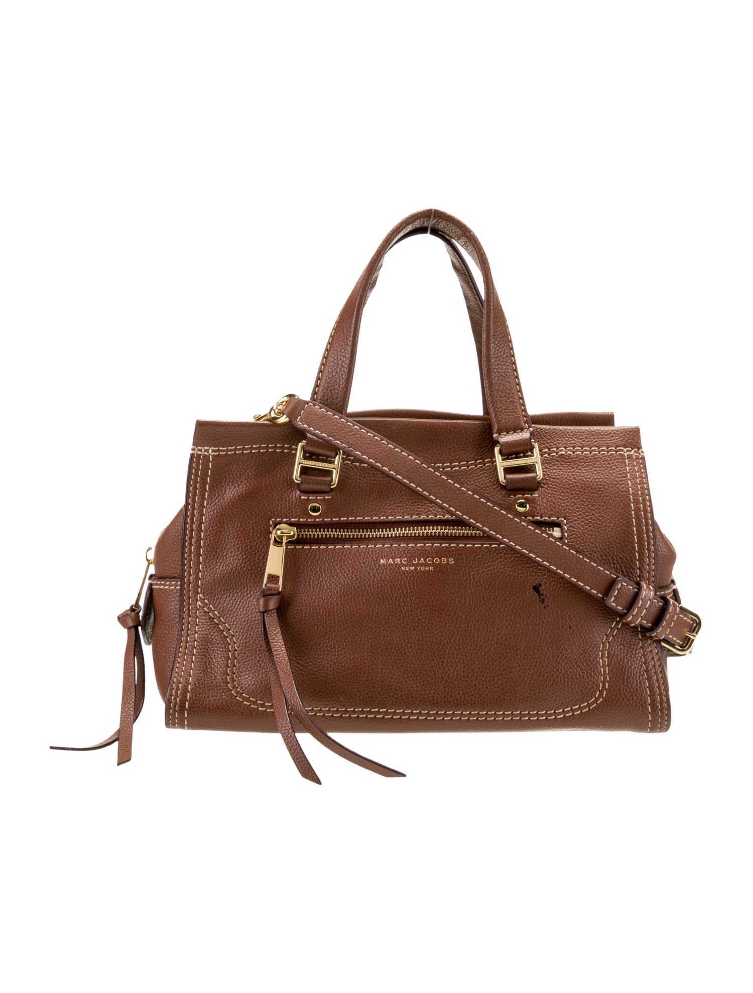 Marc Jacobs Leather Mini Cruiser - Neutrals Handle Bags, Handbags ...