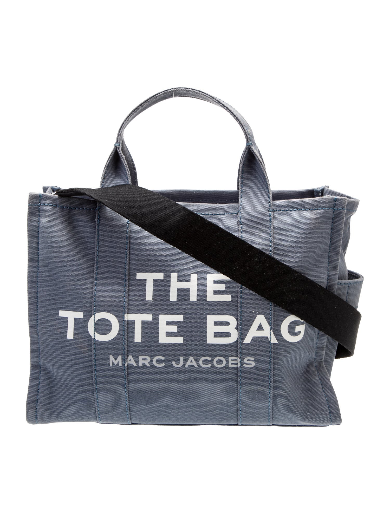 Marc Jacobs Canvas Messenger Bag - Blue Totes, Handbags - MAR201533 ...