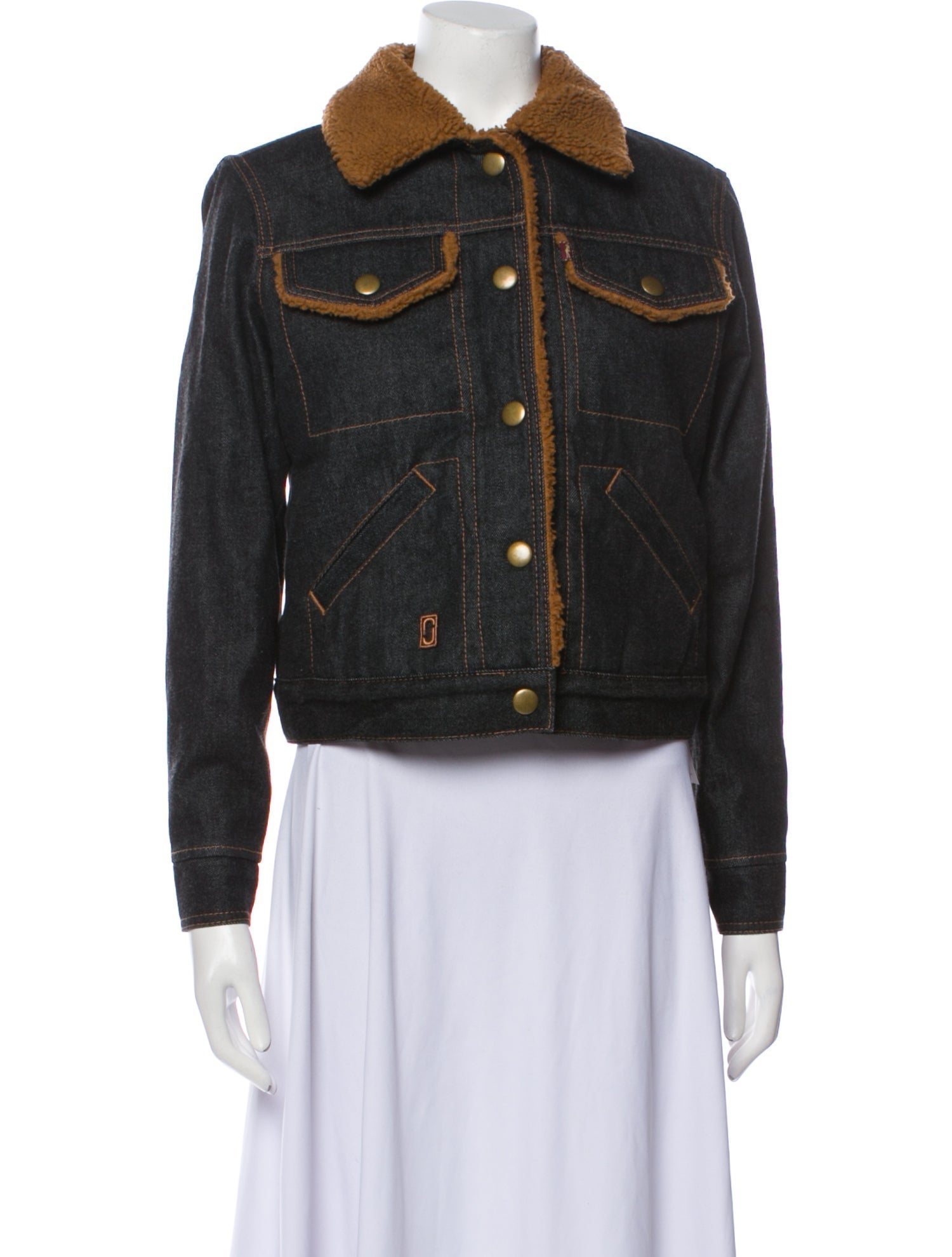 Marc Jacobs Denim Jacket - Black Jackets, Clothing - MAR202646 | The ...