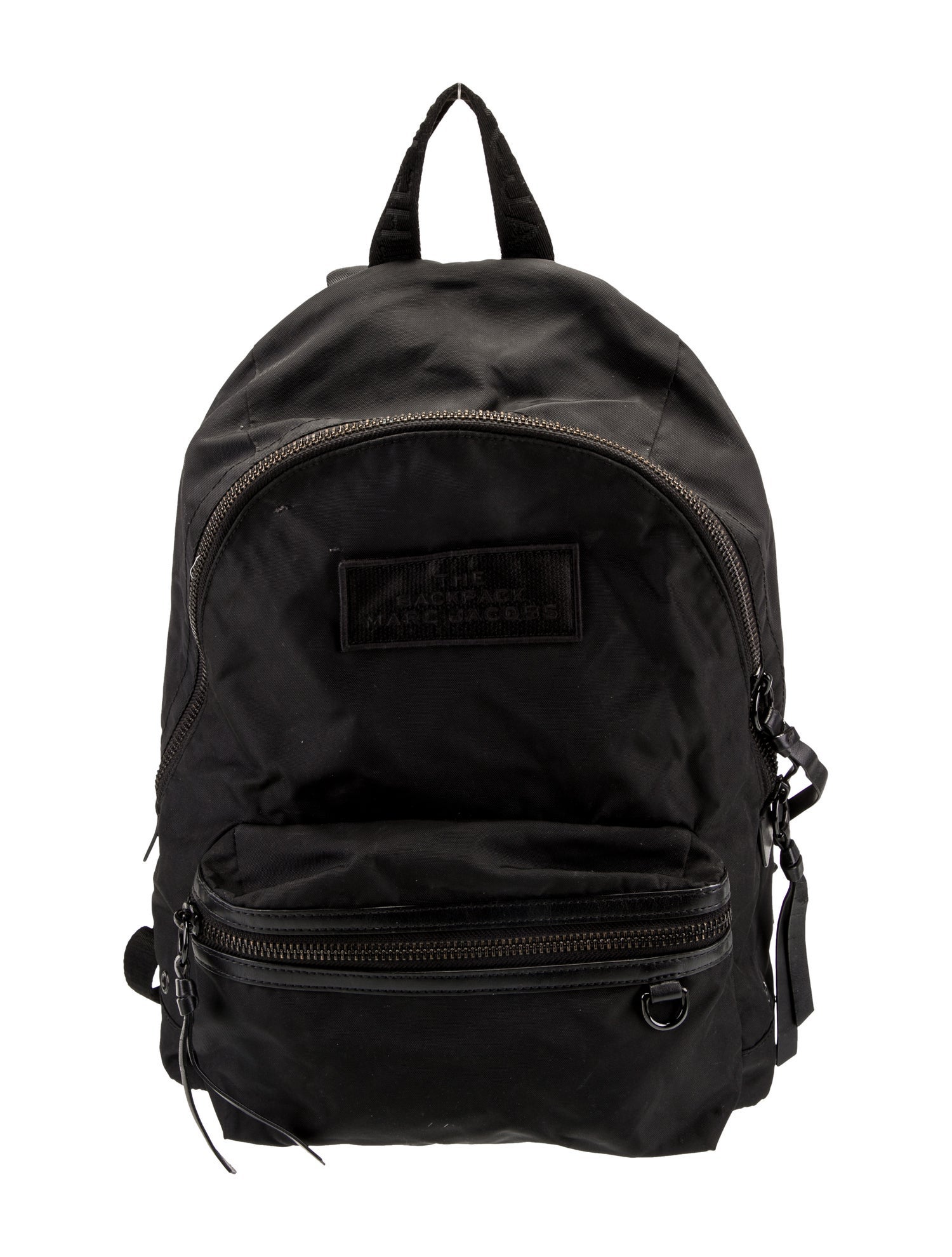 Marc Jacobs Nylon Backpack - Black Backpacks, Handbags - MAR204265 ...