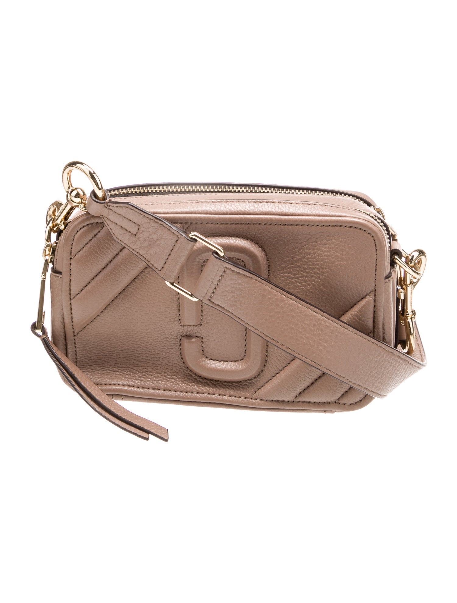 Marc Jacobs Leather Crossbody Bag - Neutrals Crossbody Bags, Handbags ...