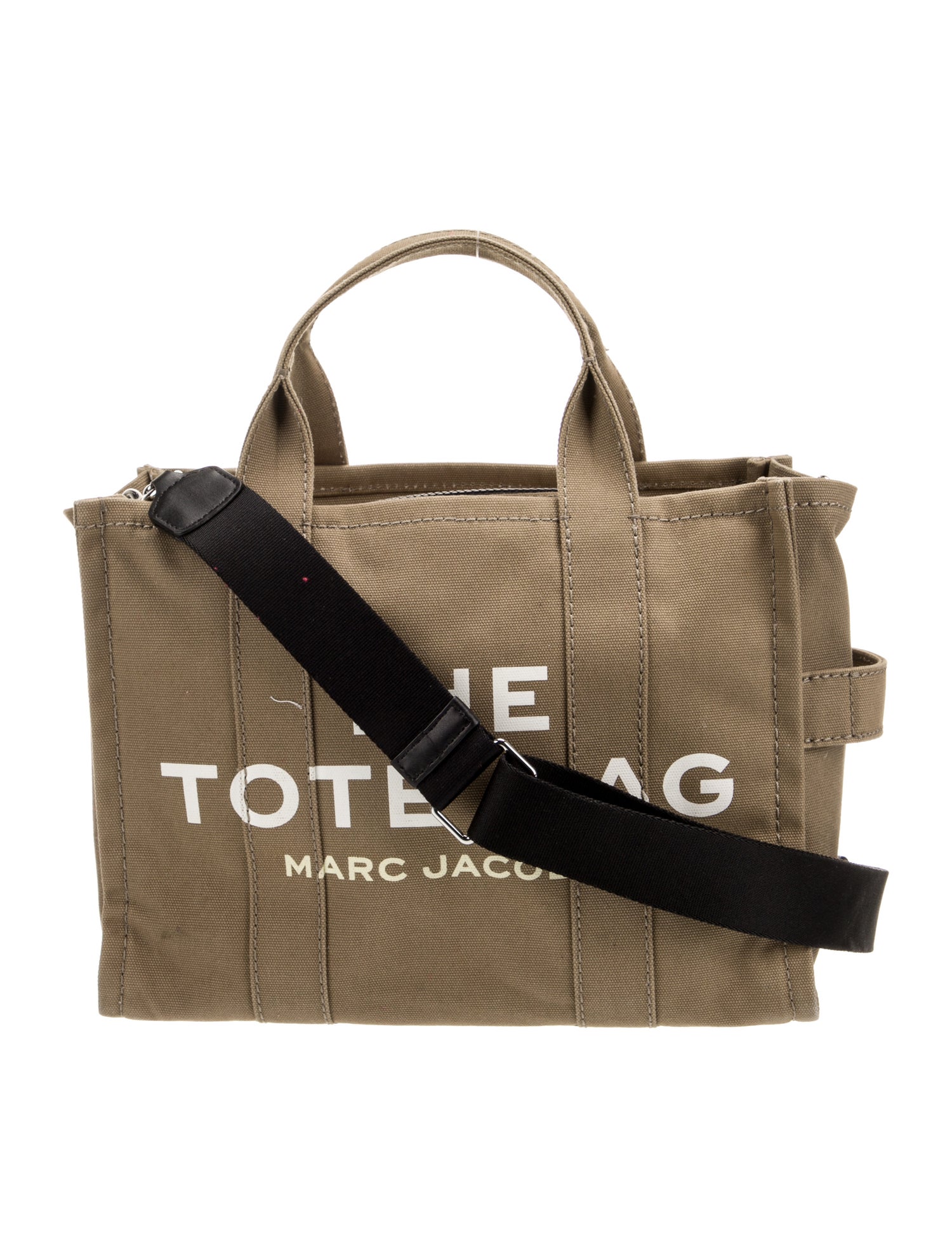 Marc Jacobs Canvas Messenger Bag - Brown Totes, Handbags - MAR205859 ...