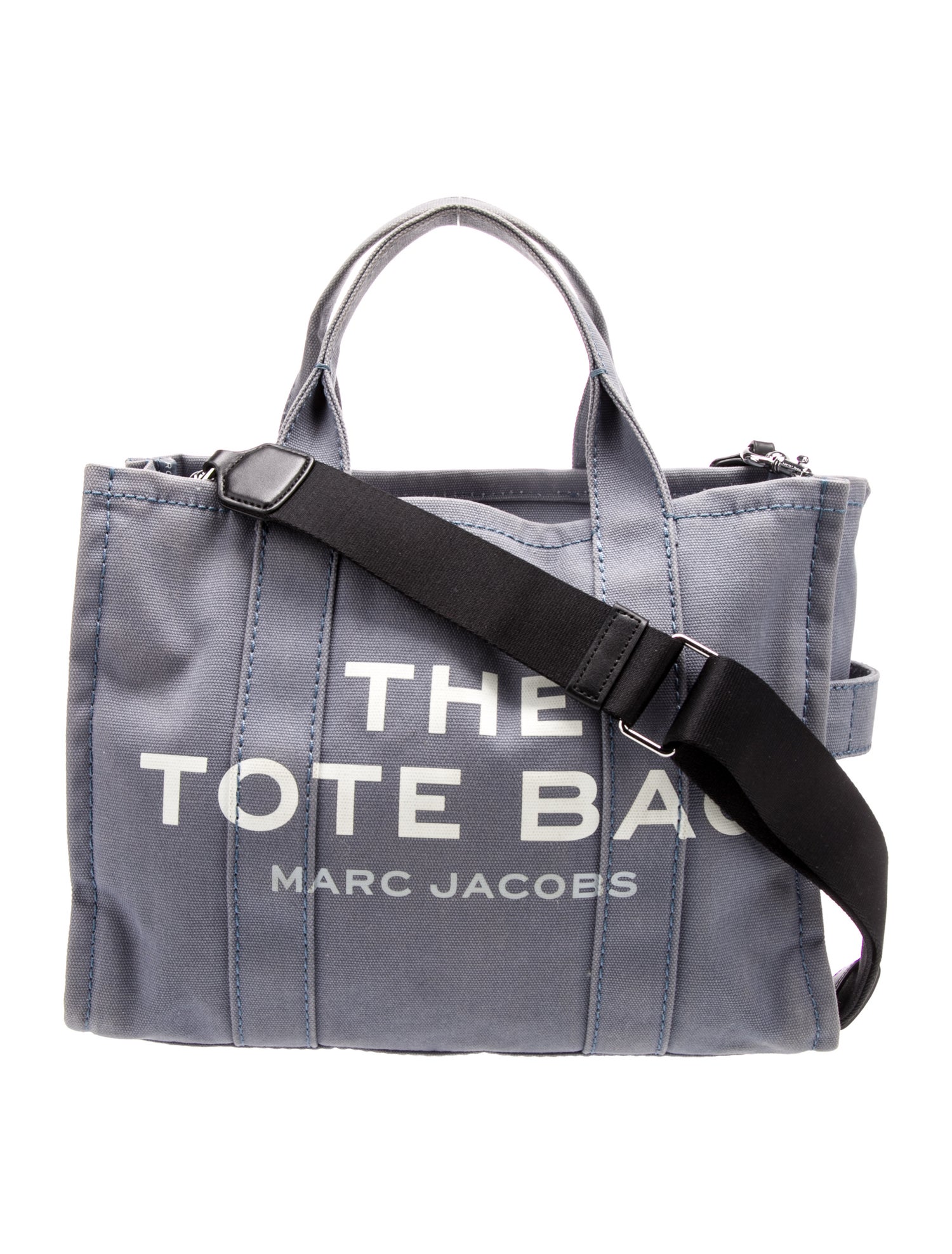 Marc Jacobs Canvas Messenger Bag - Blue Totes, Handbags - MAR206603 ...