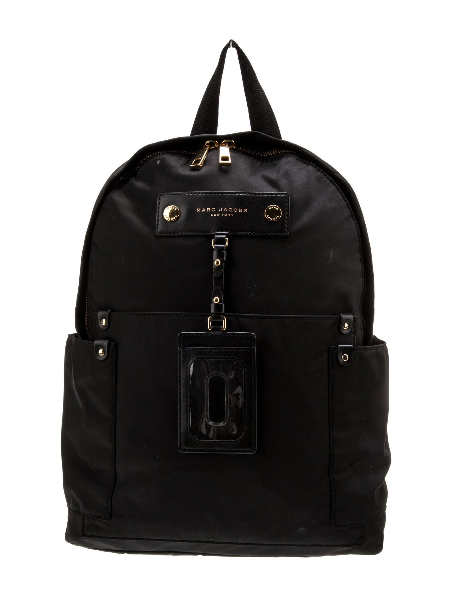 Marc Jacobs Nylon Backpack - Black Backpacks, Handbags - MAR207449 ...