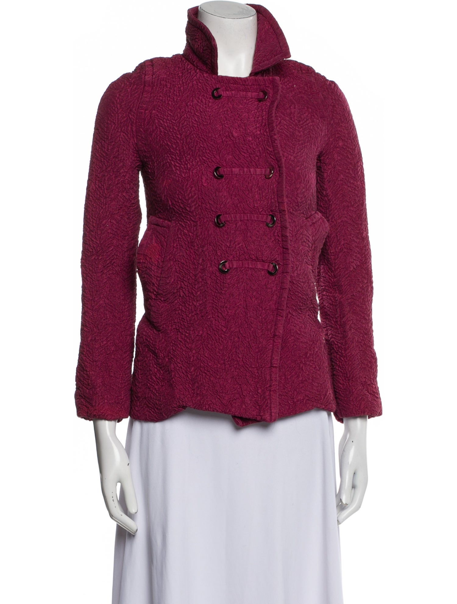 Marc Jacobs Faux Fur Jacket - Red Jackets, Clothing - MAR207557 | The ...