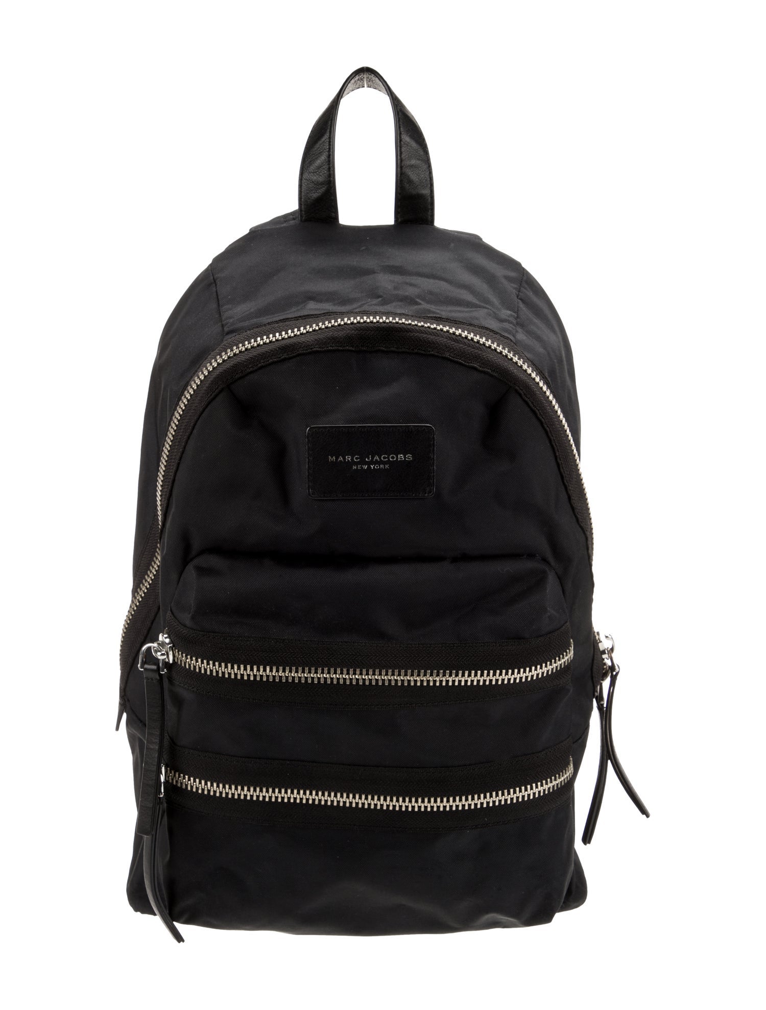Marc Jacobs Nylon Backpack - Black Backpacks, Handbags - MAR207605 ...