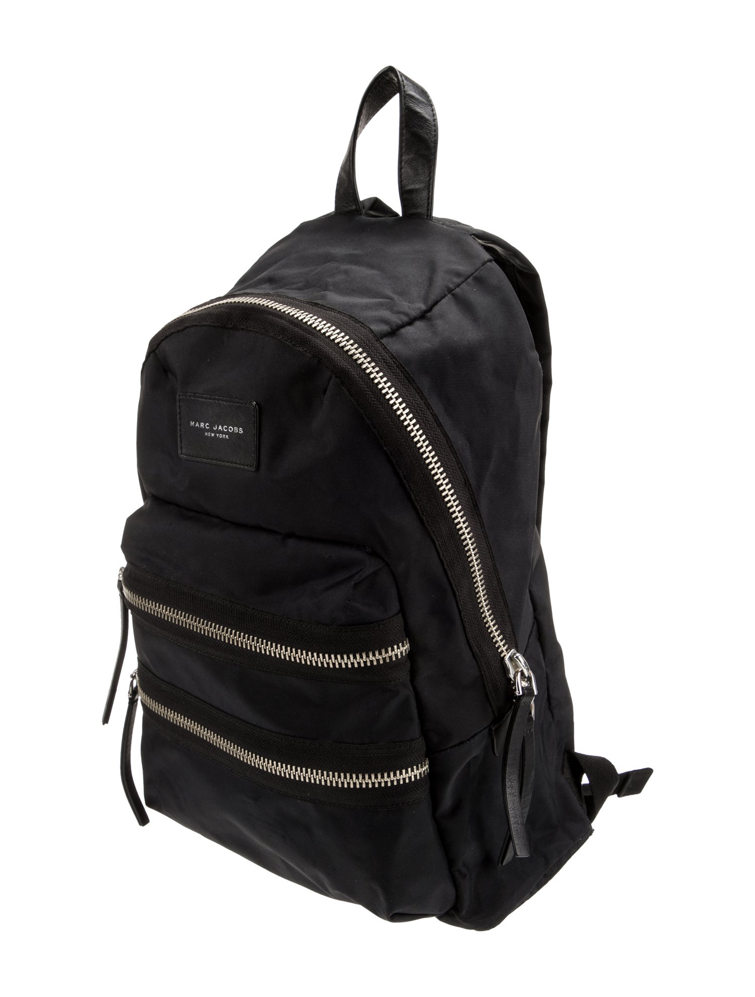 Marc by Marc Jacobs Leather Backpack - Black Backpacks, Handbags ...