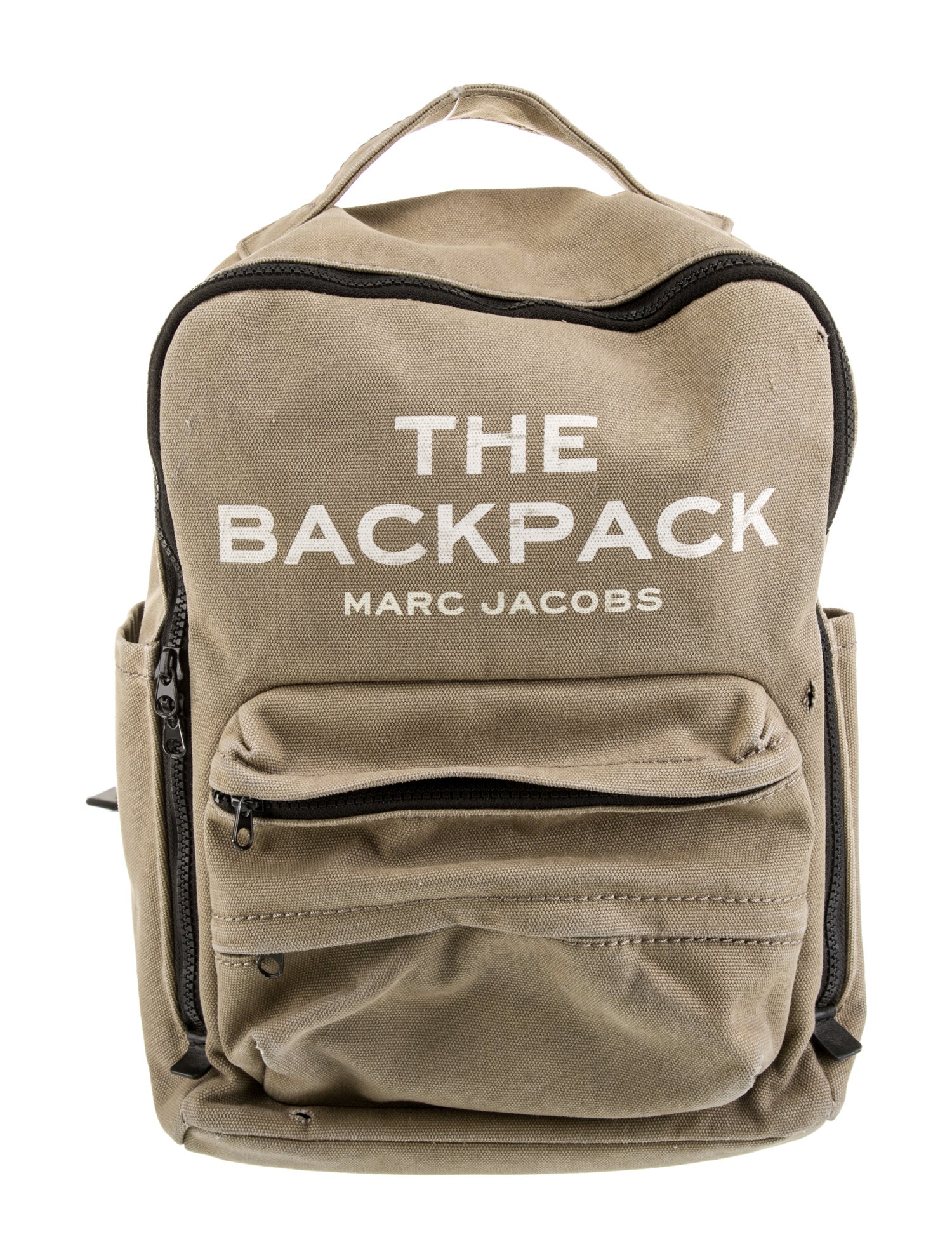 Marc Jacobs Canvas Backpack - Brown Backpacks, Handbags - MAR208912 ...