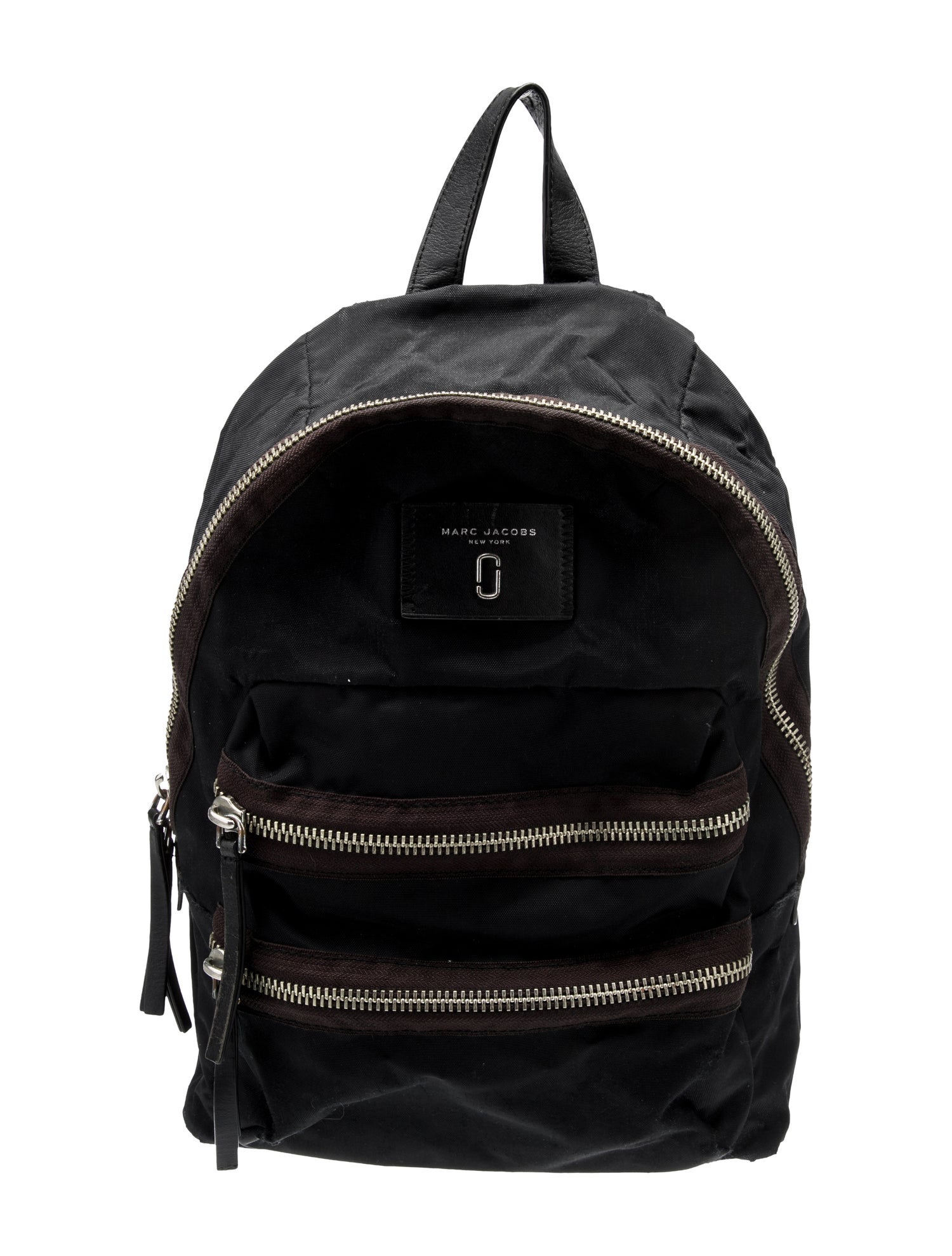 Marc Jacobs Nylon Backpack - Black Backpacks, Handbags - MAR211037 ...
