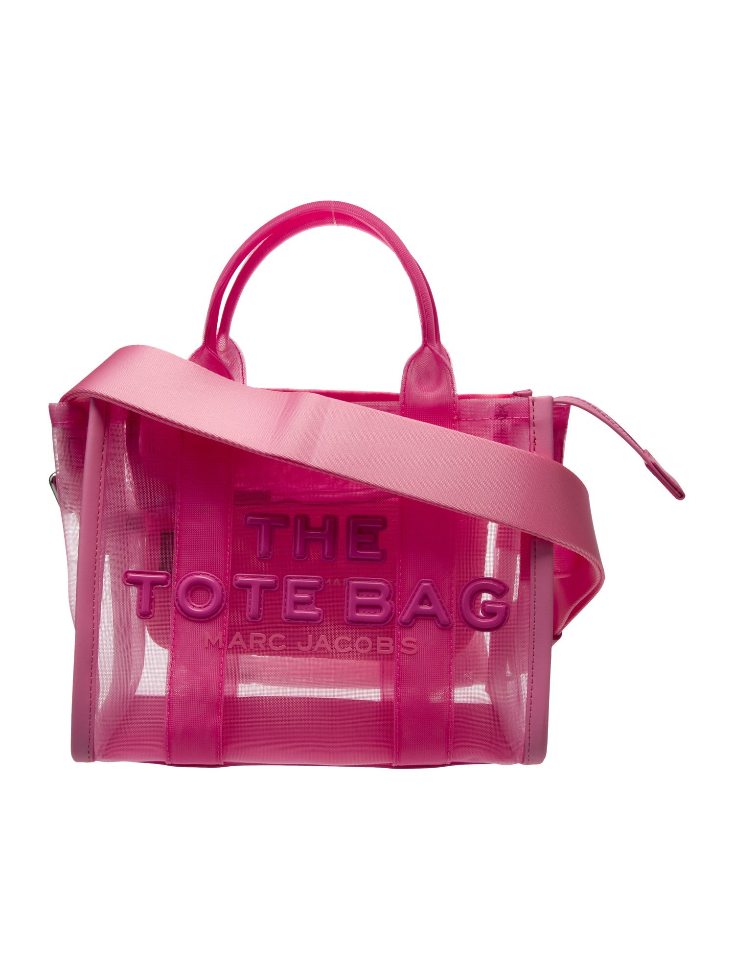 Marc Jacobs Mesh Top Handle Bag - Pink Handle Bags, Handbags ...