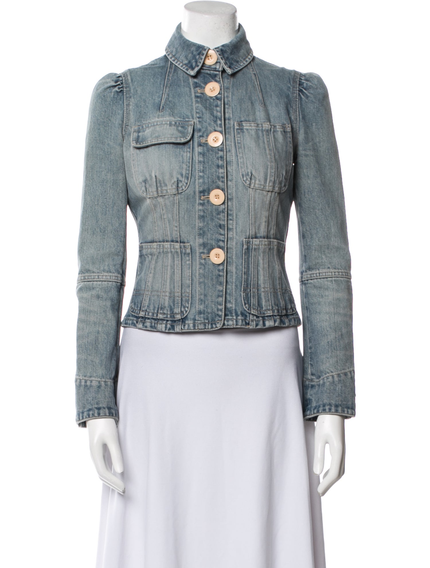 Marc Jacobs Denim Jacket - Blue Jackets, Clothing - MAR212716 | The ...