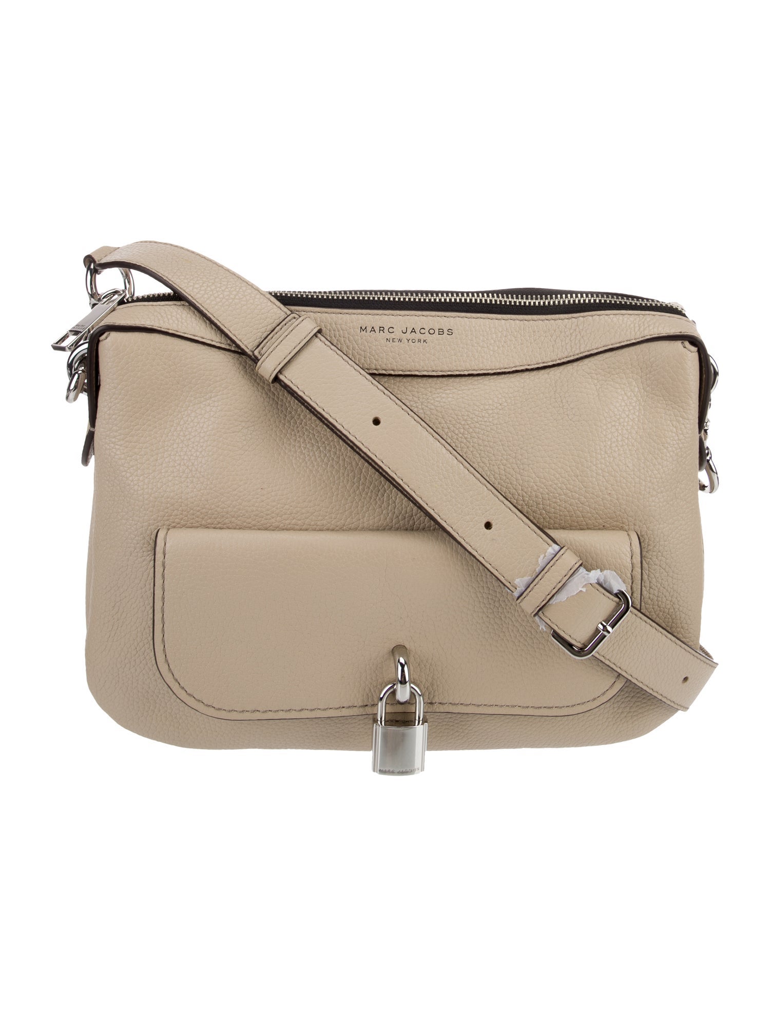 Marc Jacobs Leather Messenger Bag - Pink Crossbody Bags, Handbags ...