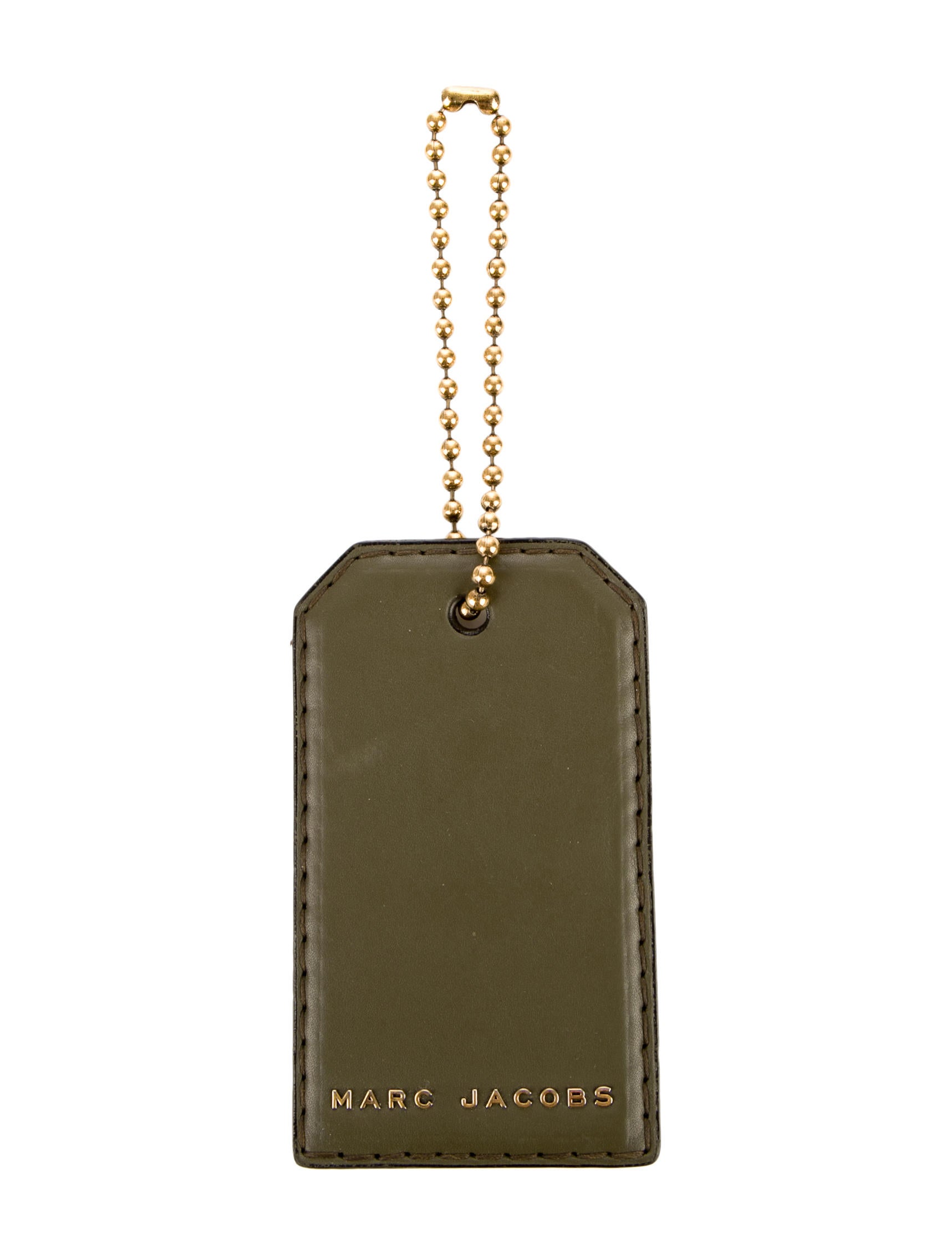 Marc Jacobs Leather ID Tag - Accessories - MAR35519 | The RealReal