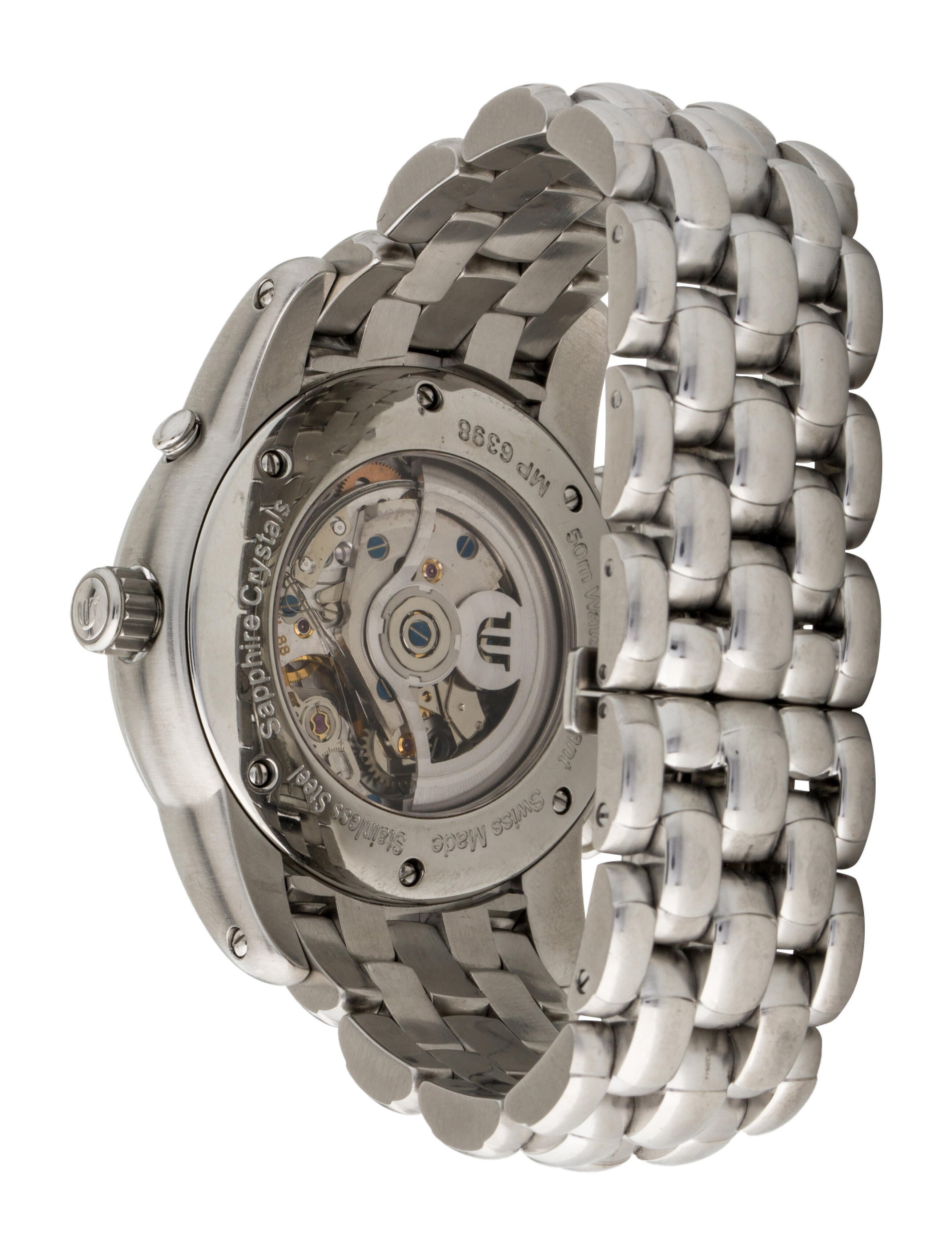 Maurice Lacroix Masterpiece Chrono Globe Watch - MP6398 | The RealReal