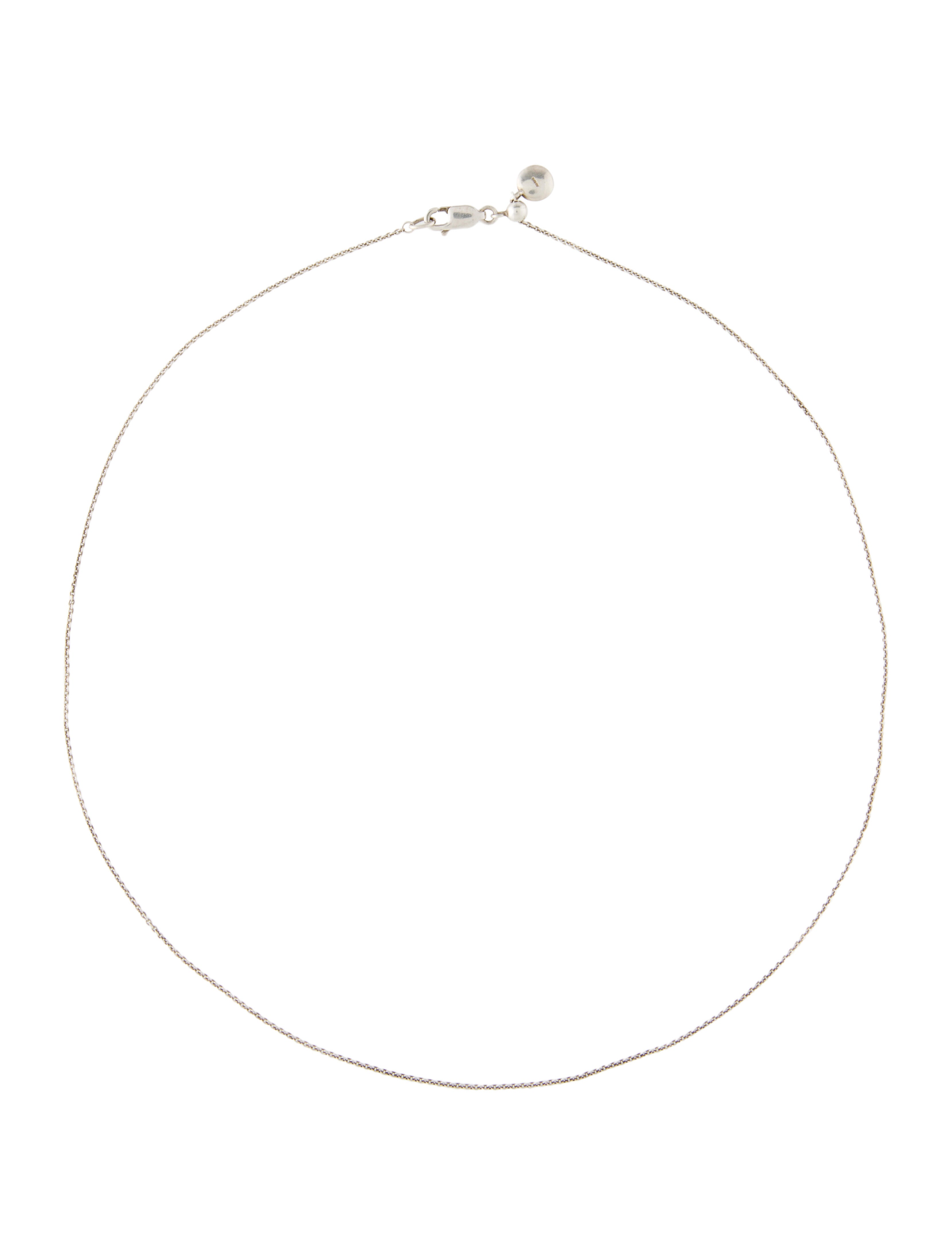 Harry Winston Platinum Chain - 950 Platinum Chain, Necklaces - HRW20883 ...