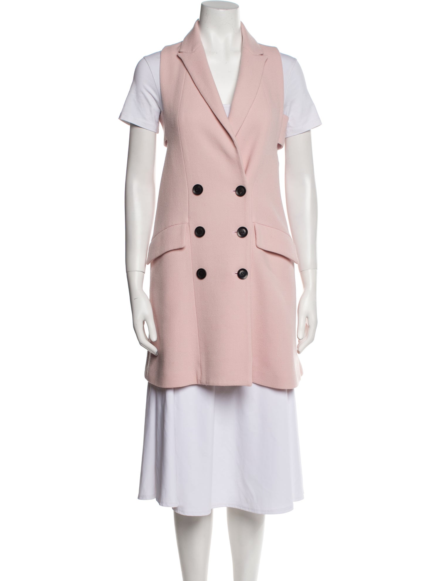 Marissa Webb Vest - Pink Jackets, Clothing - MAW37061 | The RealReal