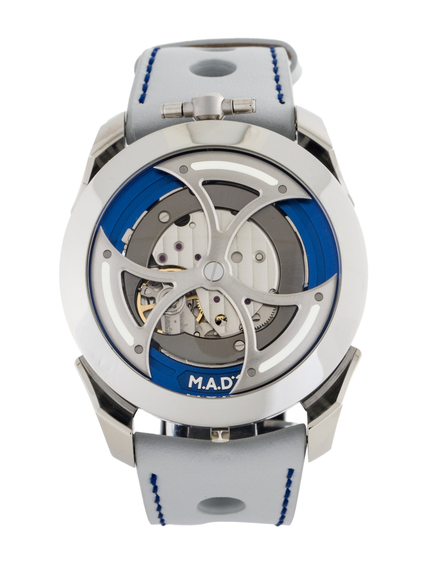 MB&F M.A.D. Editions M.A.D.1 Blue Watch - M01S | The RealReal