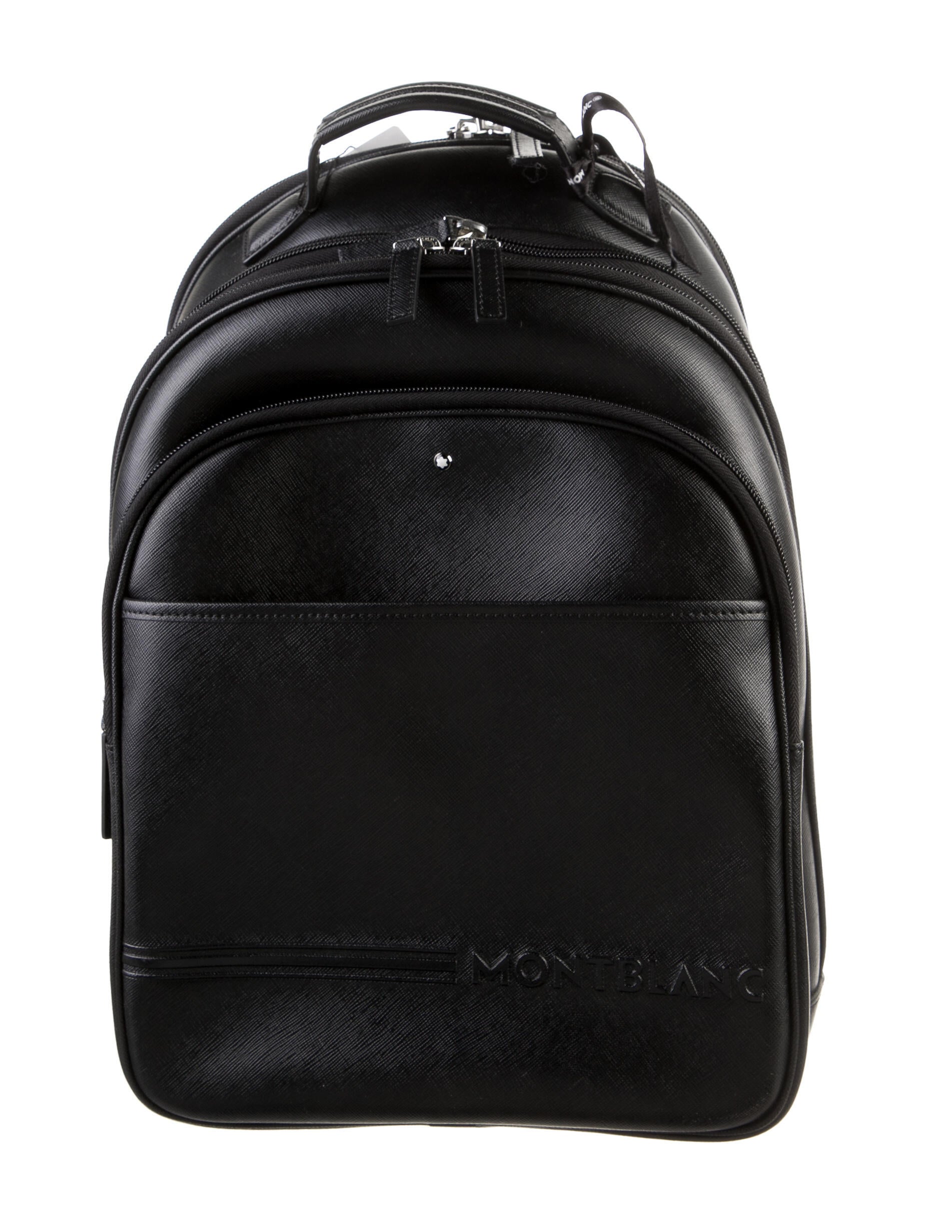 Montblanc Leather Backpack - Black Backpacks, Handbags - MBL30874 | The ...