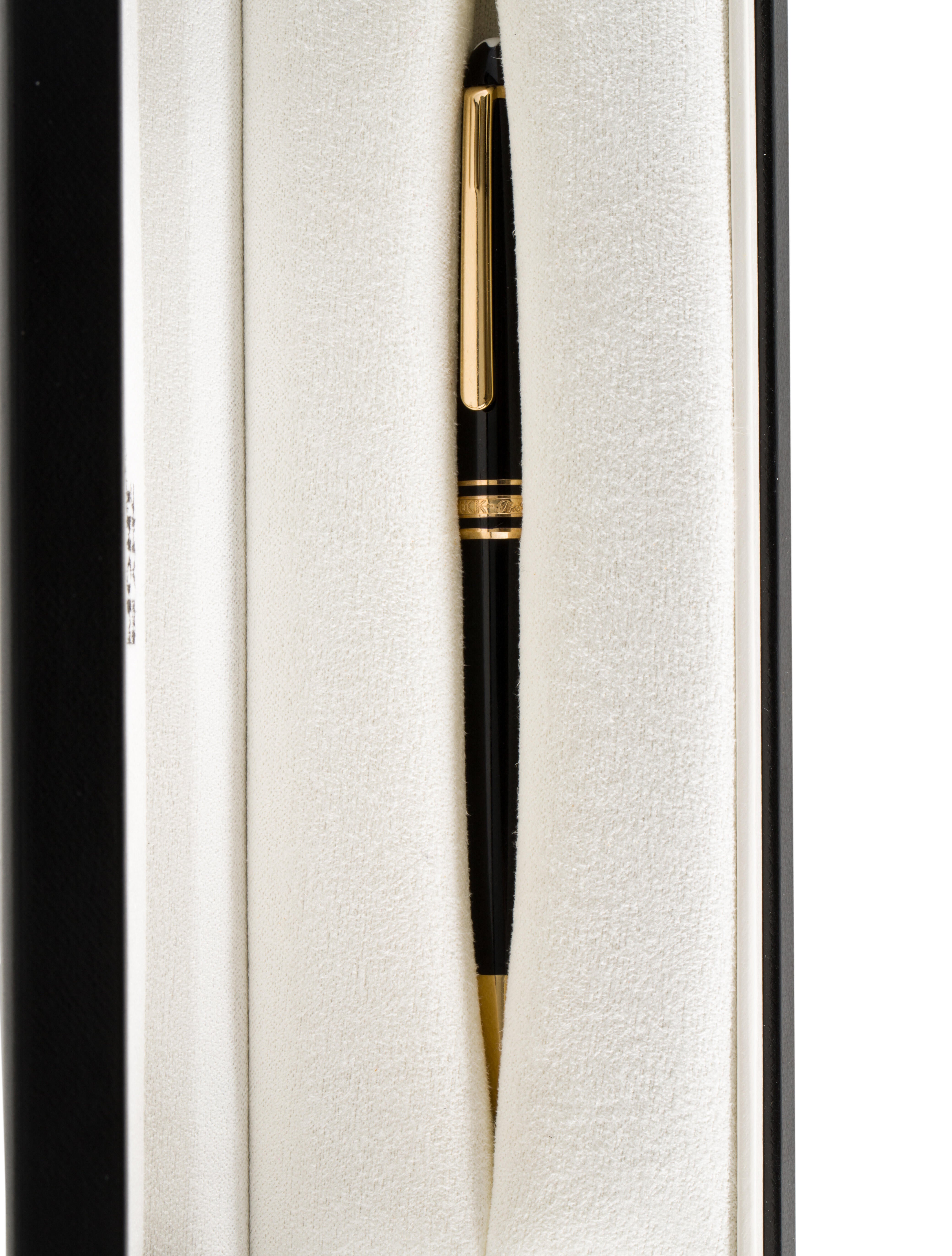 Montblanc Meisterstuck Classique Ballpoint Pen - Black Books ...