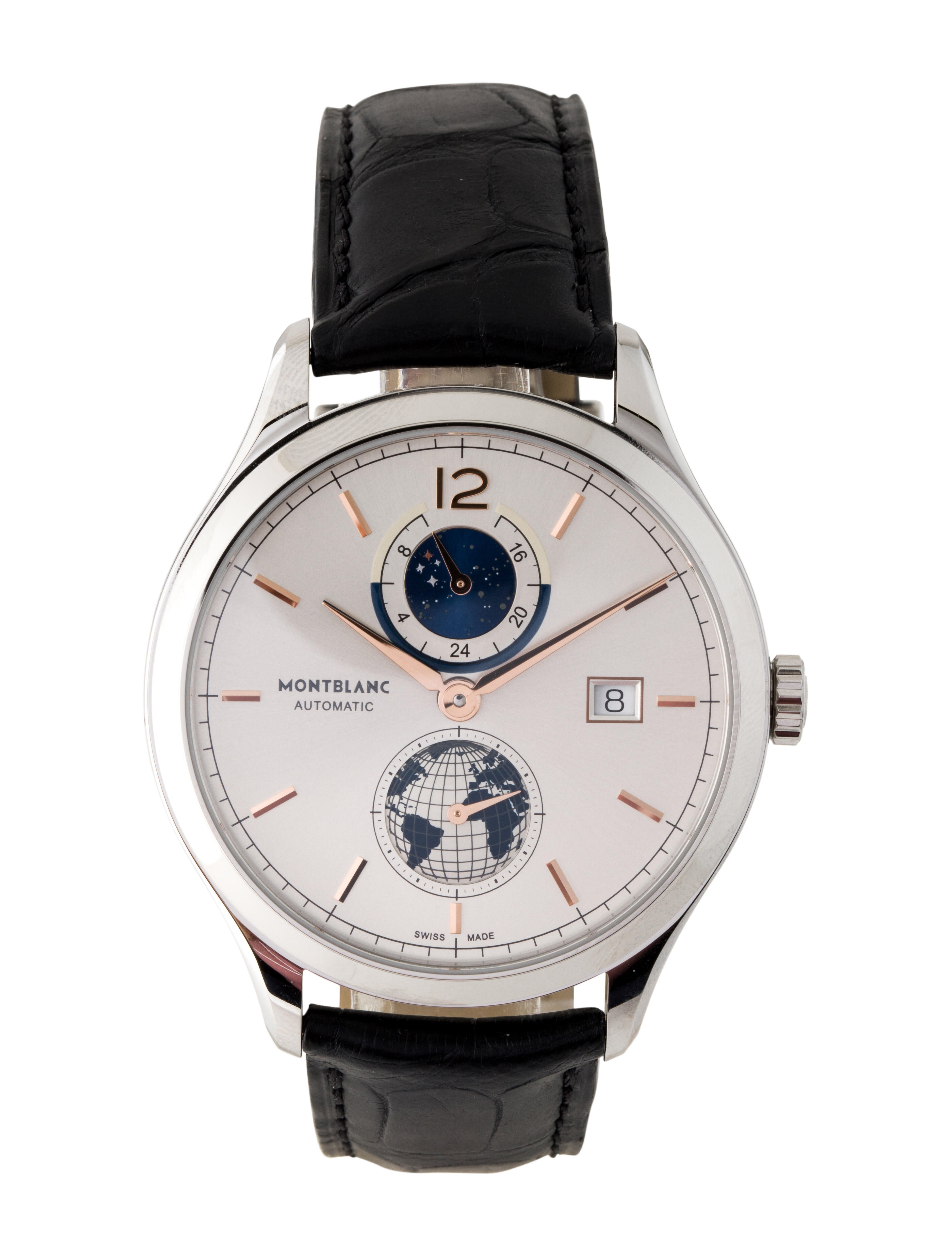 Montblanc Heritage Chronometrie Dual Time Watch - 7348 // 113779 | The RealReal