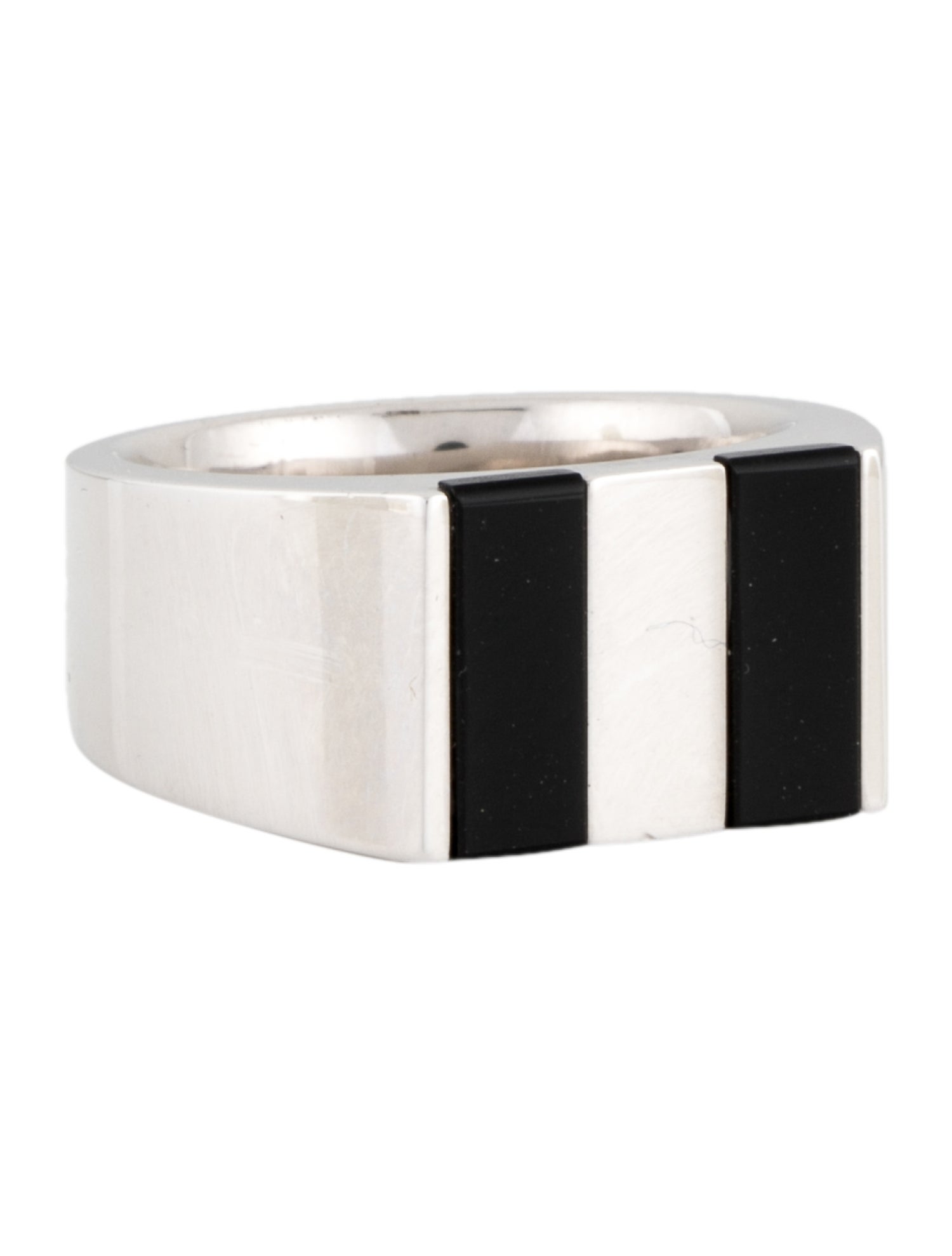 Montblanc Ceramic Signet Ring - Cocktail Ring, Rings - MBL32999 | The ...