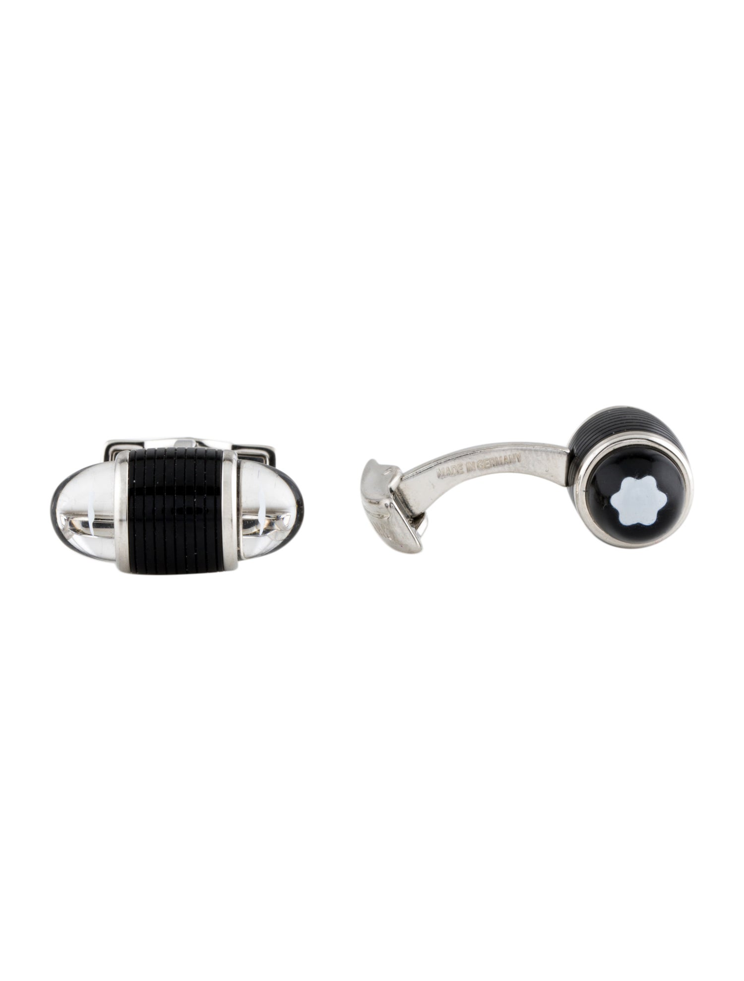Montblanc Resin StarWalker Cufflinks - Silver-Tone Metal - MBL33677 ...